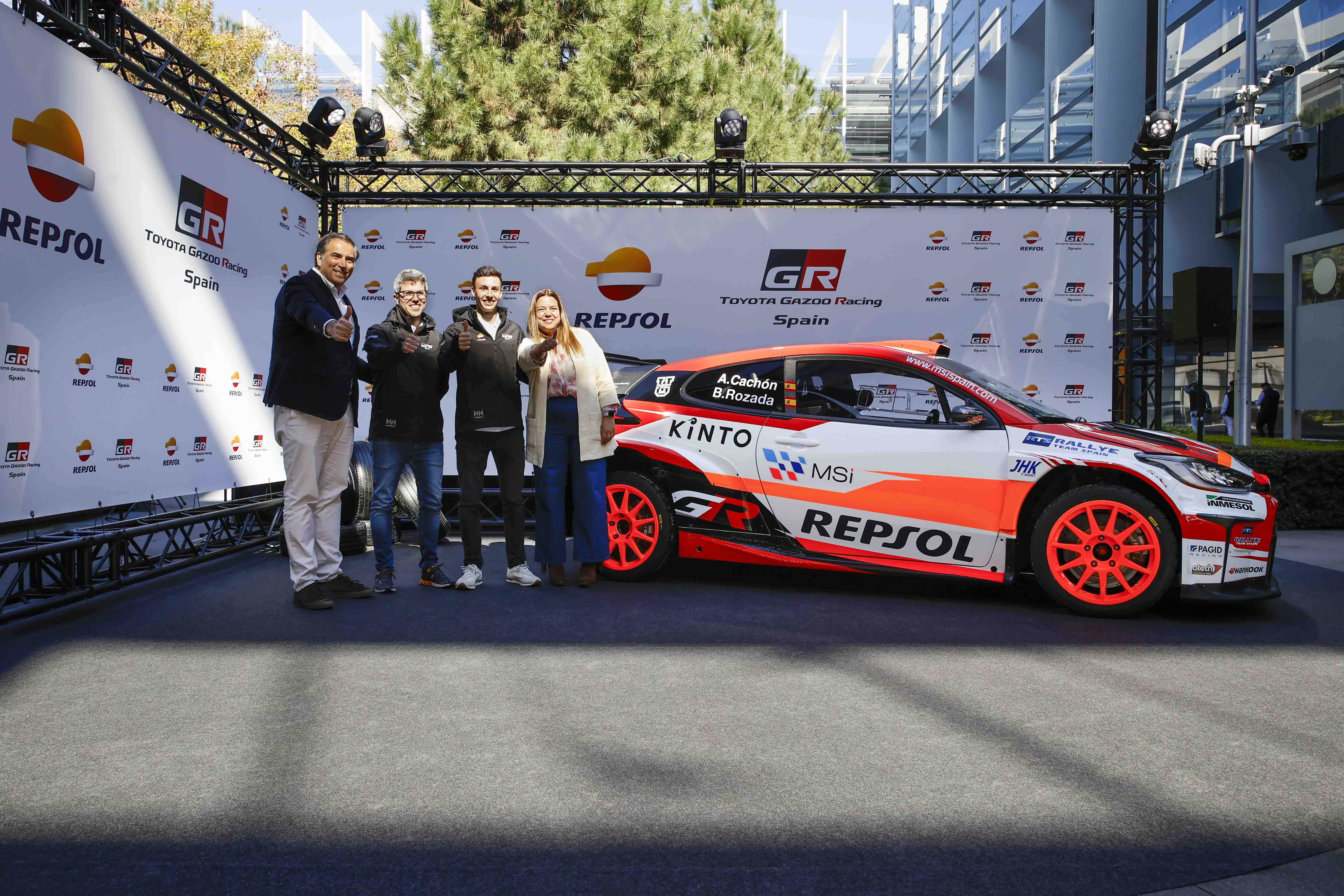 Toyota y Repsol vuelven a unir sus caminos en el Mundial de Rallyes