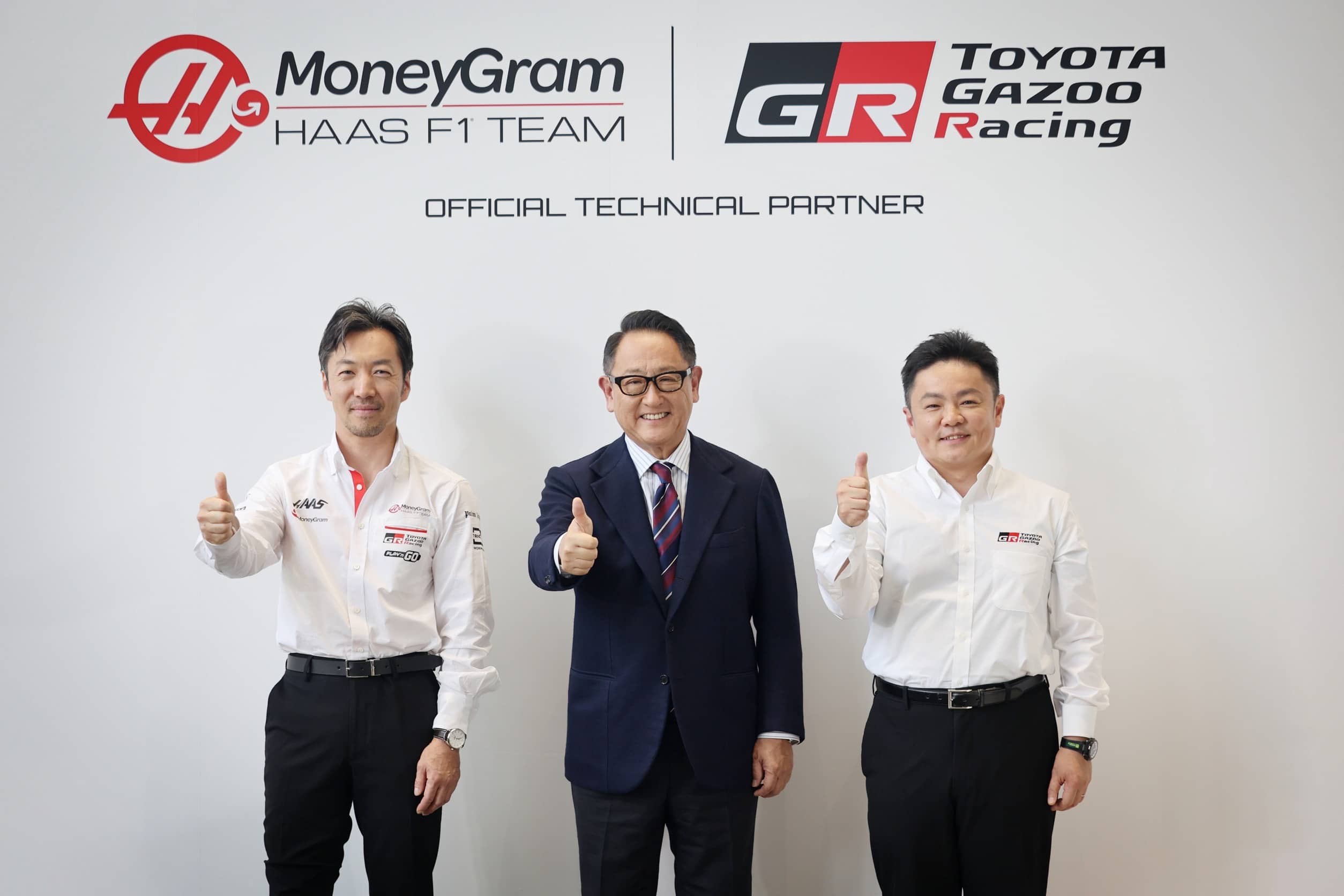 TOYOTA GAZOO Racing and MoneyGram Haas F1 Team