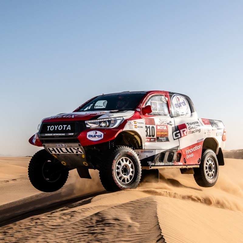 The Toyota Hilux Dakar will be part of the Fernando Alonso Museum and ...