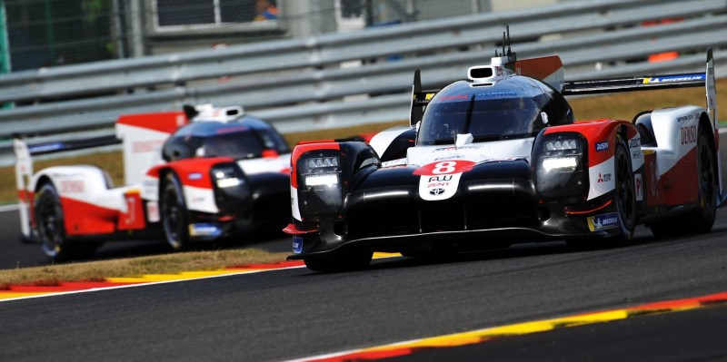 First Spa session complete for TOYOTA GAZOO Racing