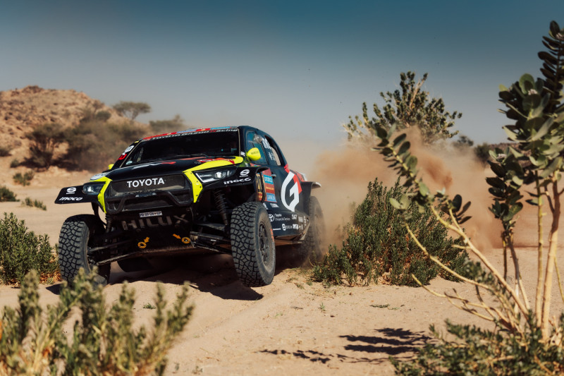 Quintero/Zenz wins Dakar Stage 1 for TOYOTA GAZOO Racing