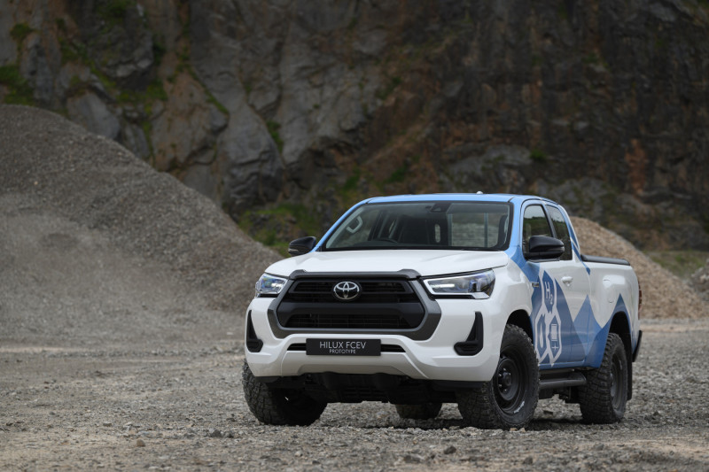 Hydrogen Fuel Cell Hilux project reaches demonstration phase