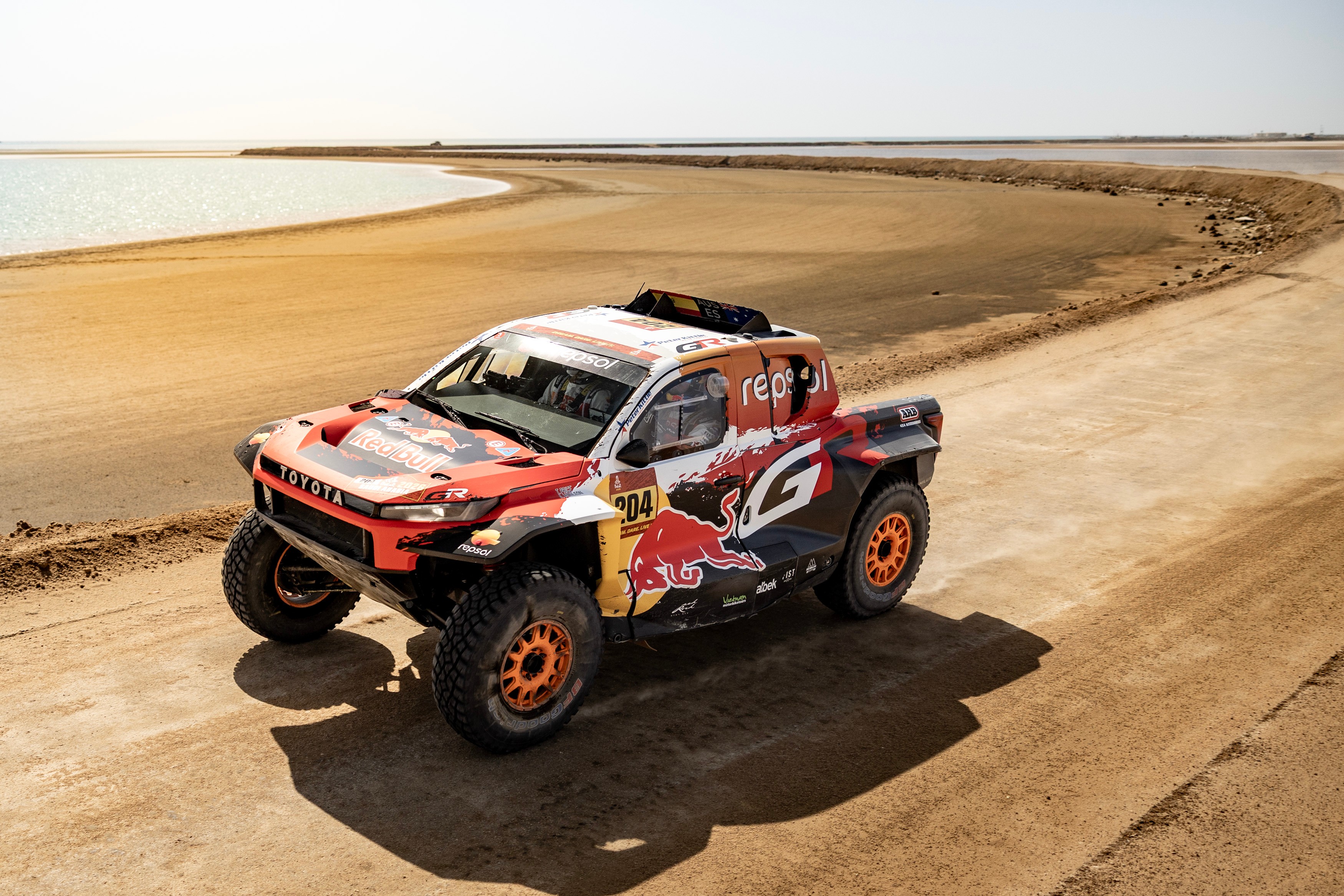 TOYOTA GAZOO Racing W2RC reaches Dakar Rally finish line