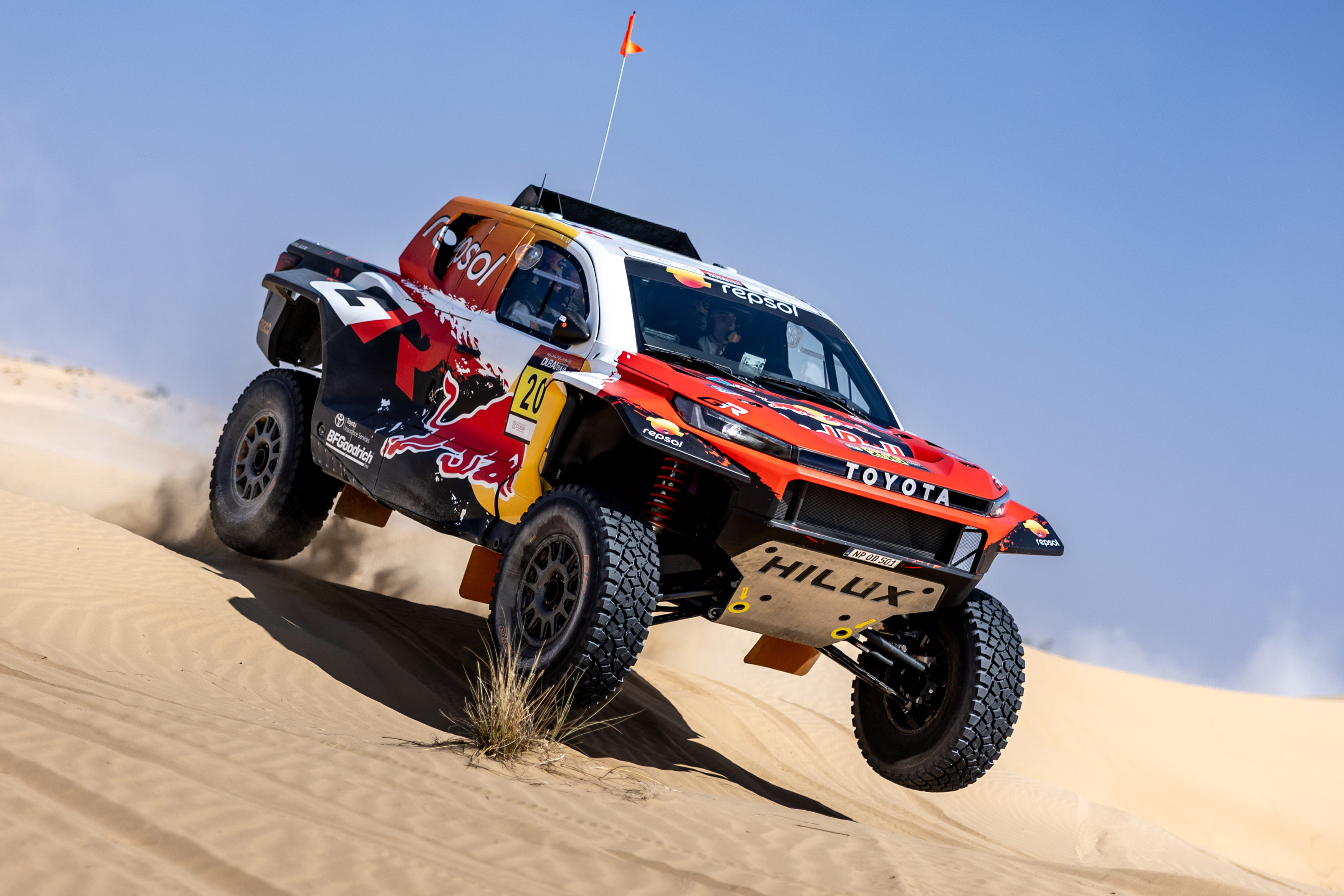 Dubai International Baja: Double podium for TOYOTA GAZOO Racing W2RC