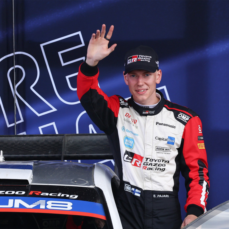Pajari to make two more Rally1 starts with TOYOTA GAZOO Racing