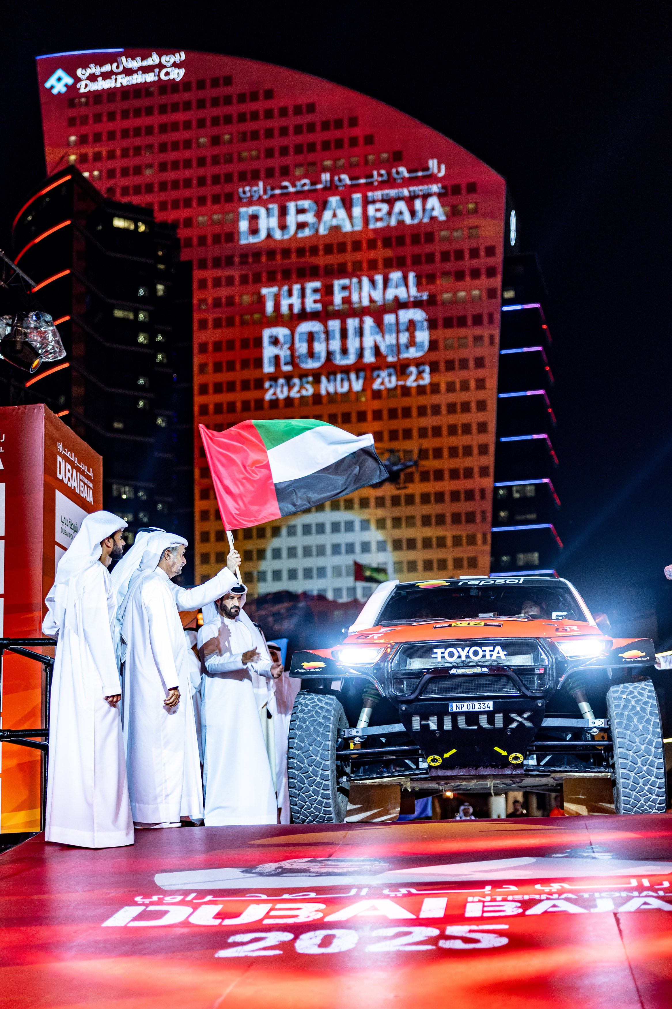 Dubai International Baja: Double podium for TOYOTA GAZOO Racing W2RC