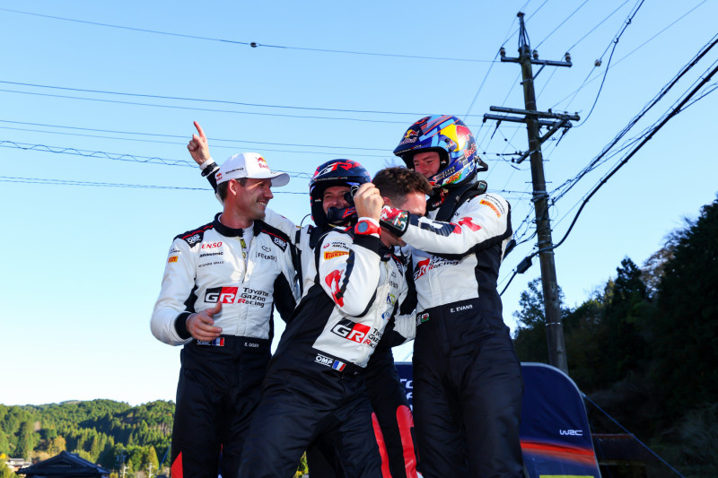 TOYOTA GAZOO Racing vence en el Rally de Japón y se corona campeón del ...