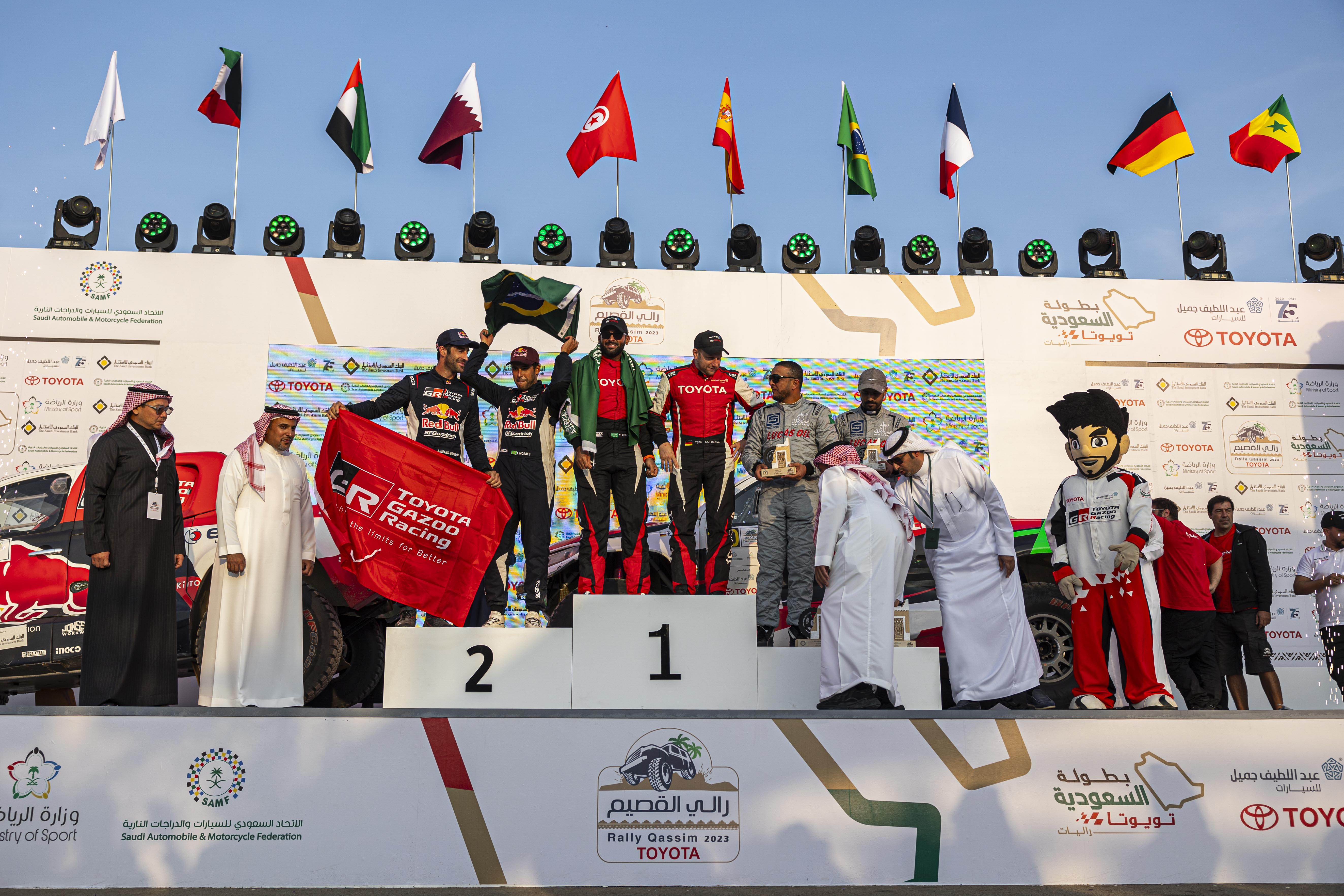 Rally Qassim: Second place overall for TGR's Lucas and Armand