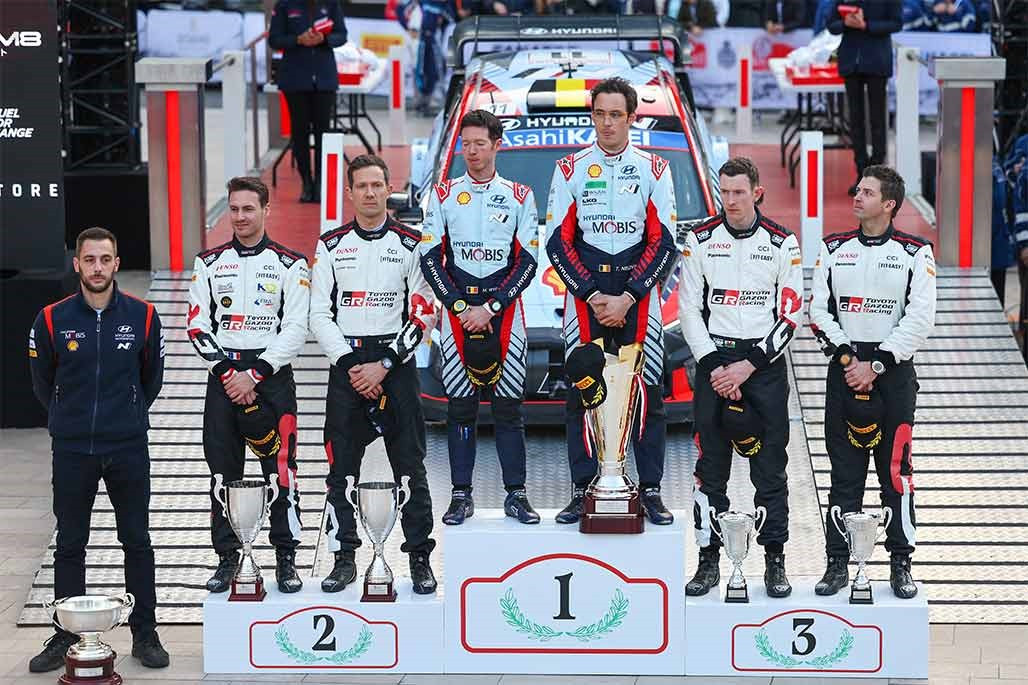 TOYOTA GAZOO Racing commence la saison WRC par un double podium au ...