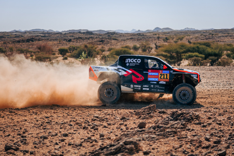 Quintero/Zenz wins Dakar Stage 1 for TOYOTA GAZOO Racing