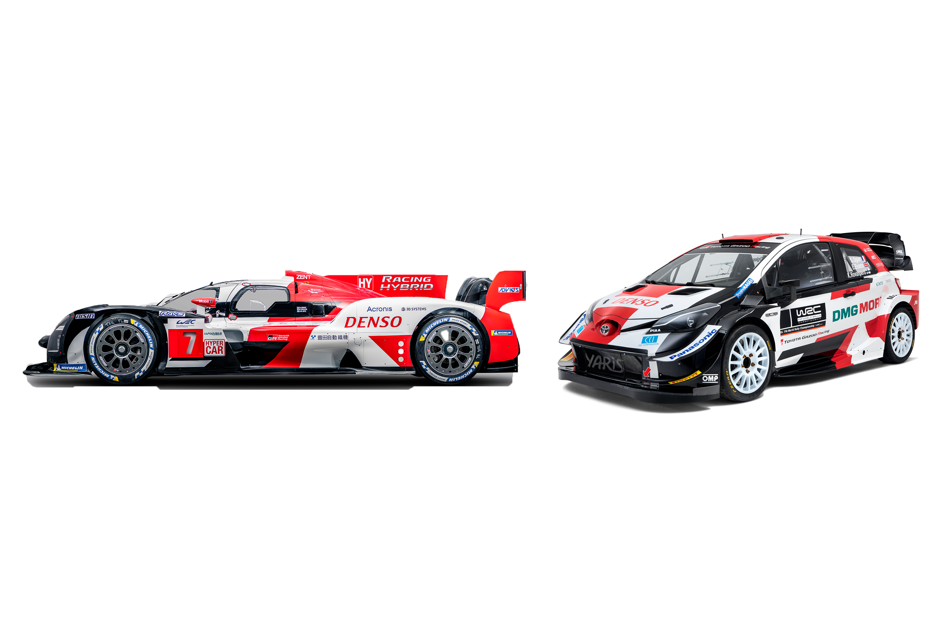 Toyota presenta sus nuevos Le Mans Hypercar GR010 HYBRID y Yaris WRC 2021