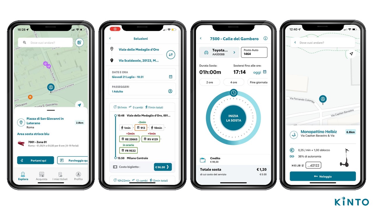 KINTO GO, L'APP DI MOBILITA' INTEGRATA DEL GRUPPO TOYOTA SI RINNOVA ED ...