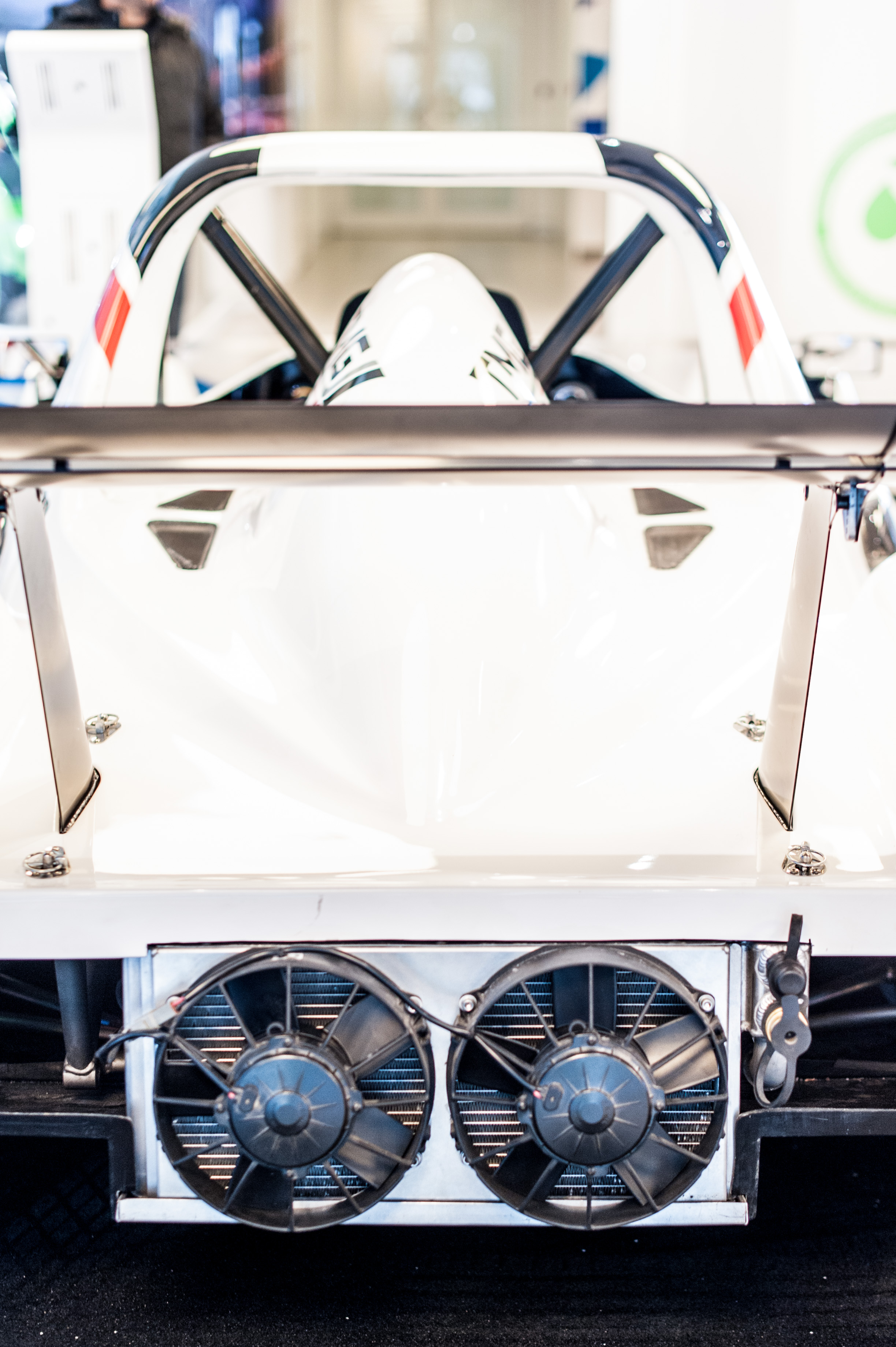 Sustainable mobility display at Le Rendez-Vous Toyota Showroom in Paris