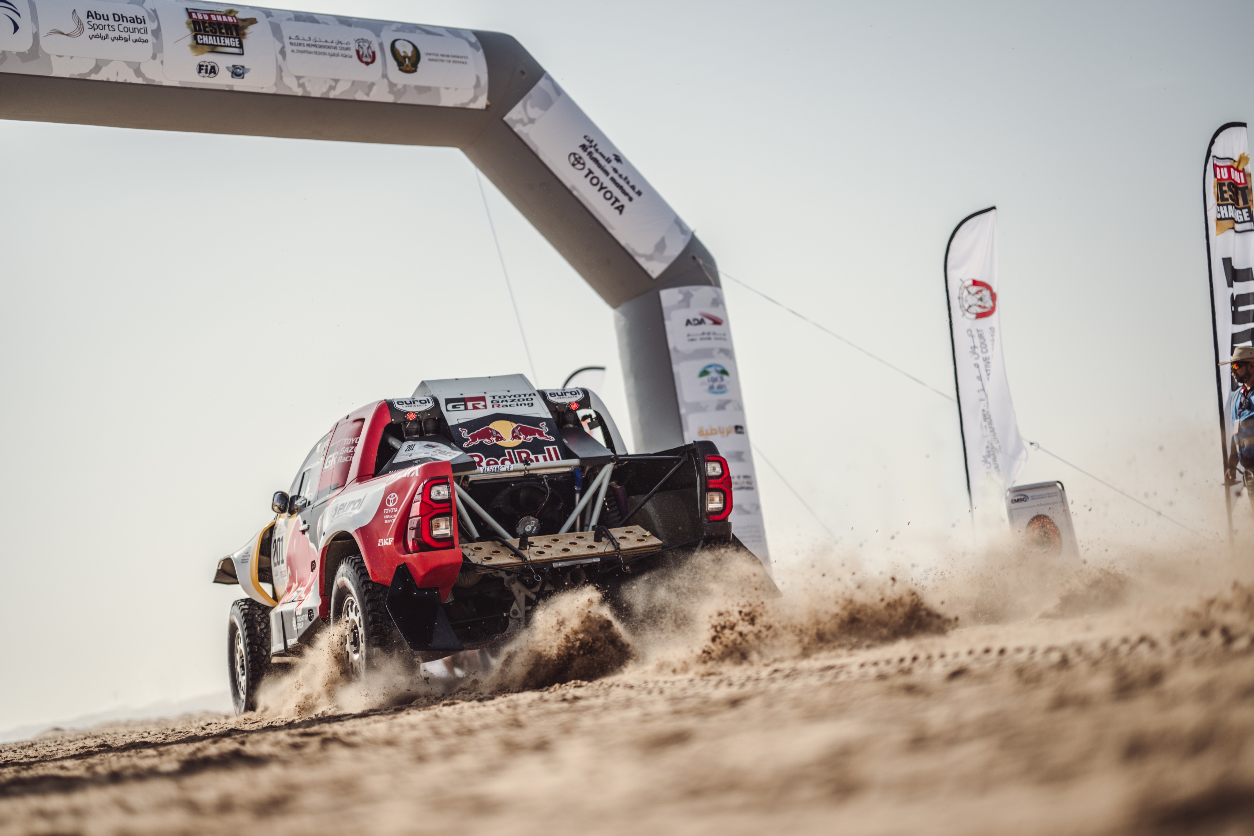 Disappointing opening stage for TGR at Abu Dhabi Desert Challenge