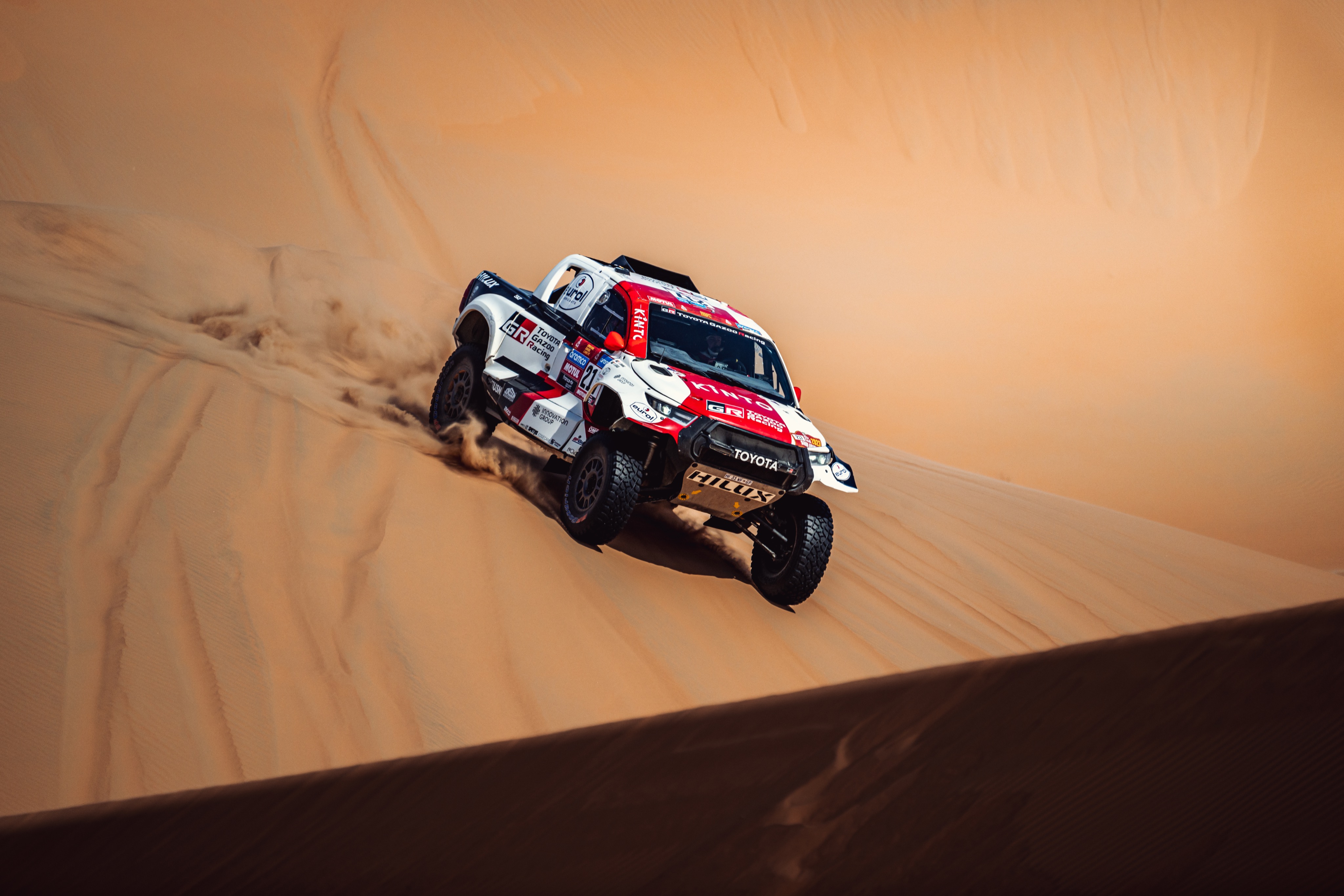 Solid performances by all three TGR crews on penultimate stage