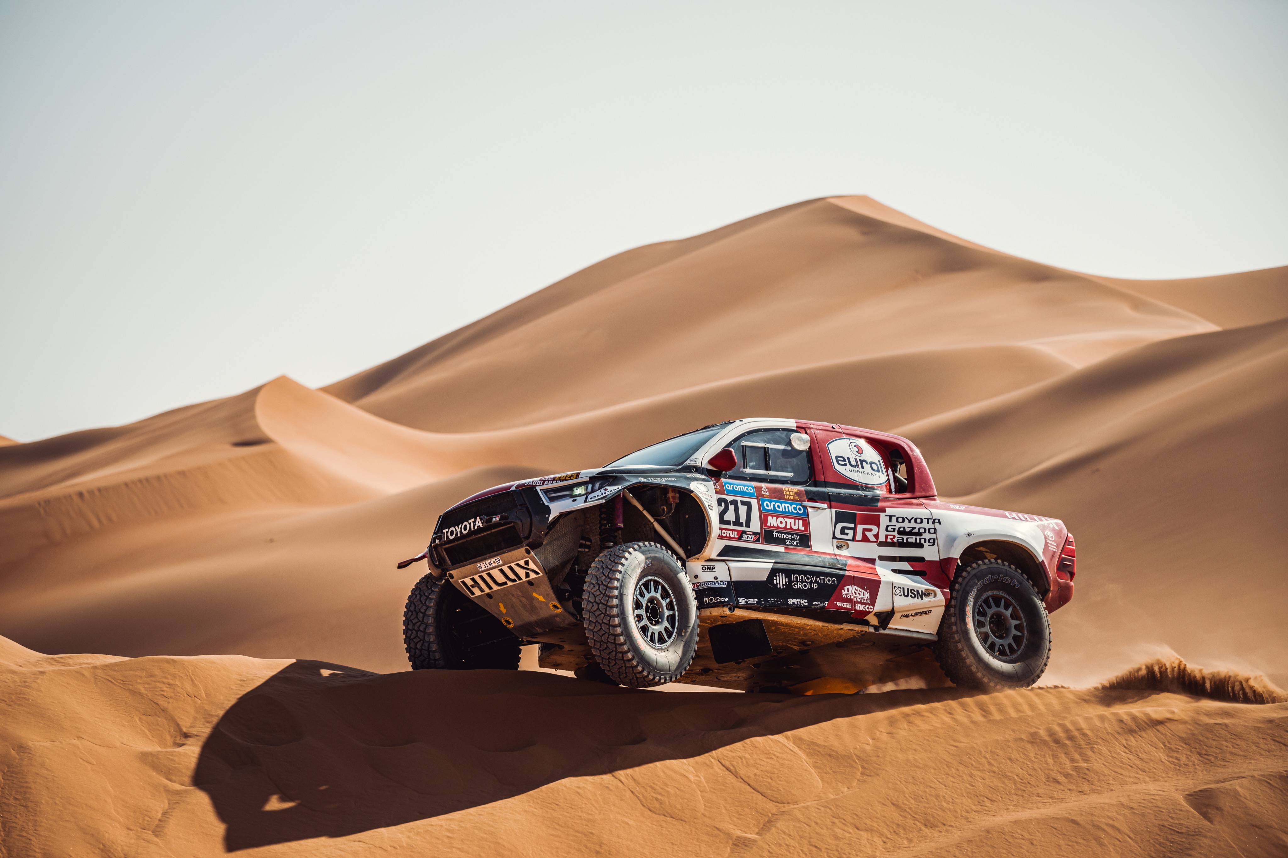 All three TGR crews record clean runs in DAKAR Marathon Stage