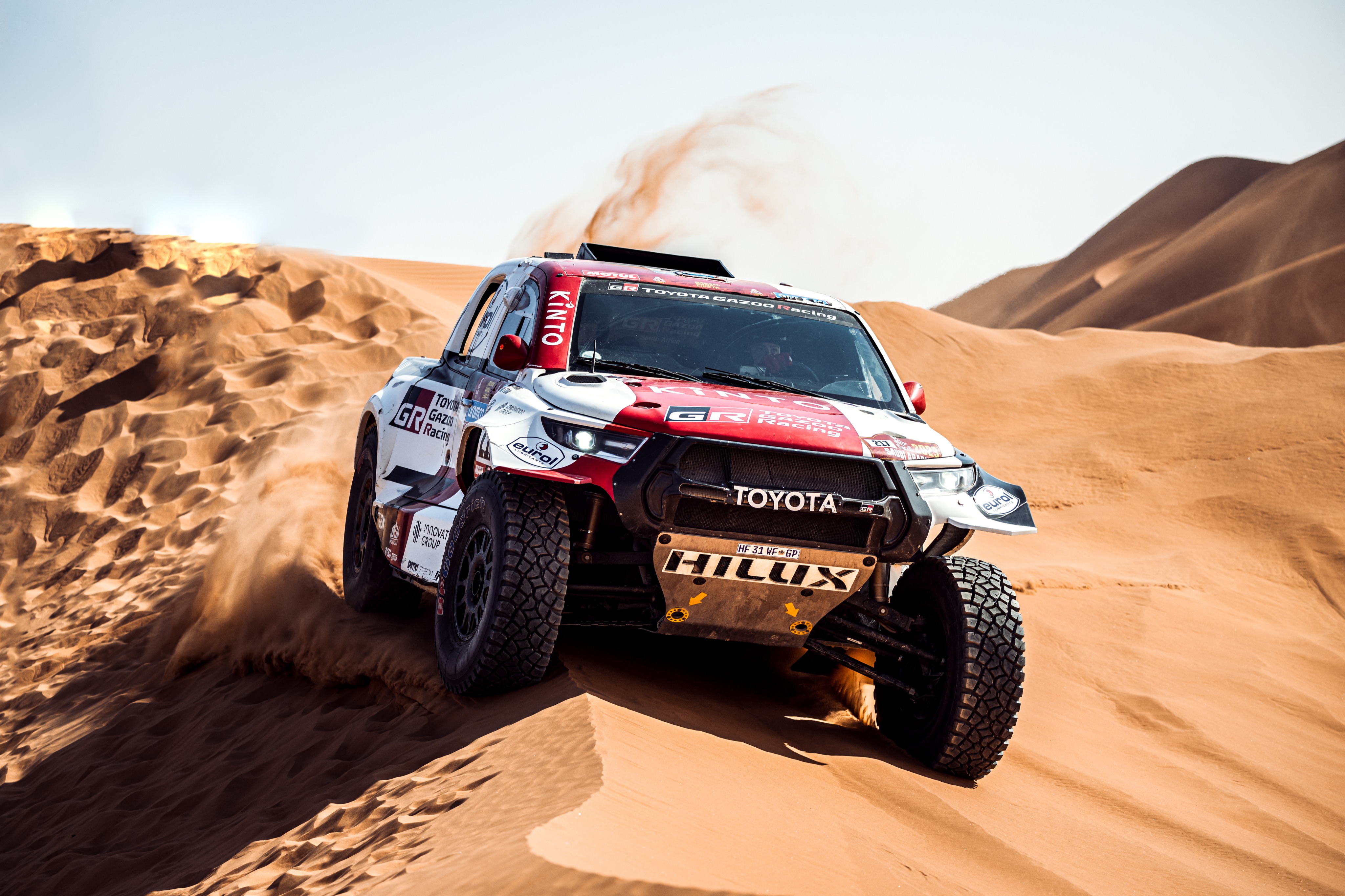 All three TGR crews record clean runs in DAKAR Marathon Stage