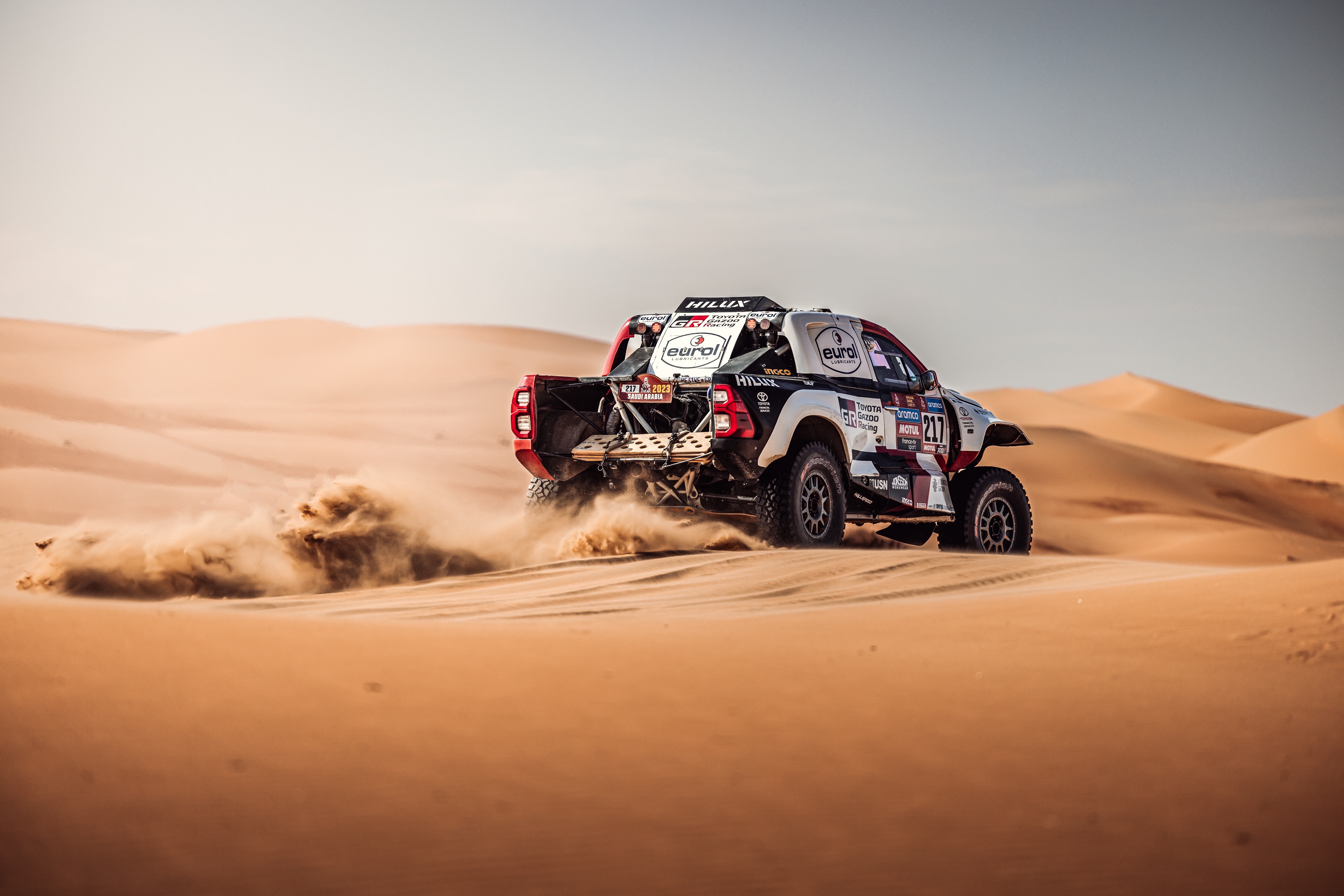 Solid performances by all three TGR crews on penultimate stage