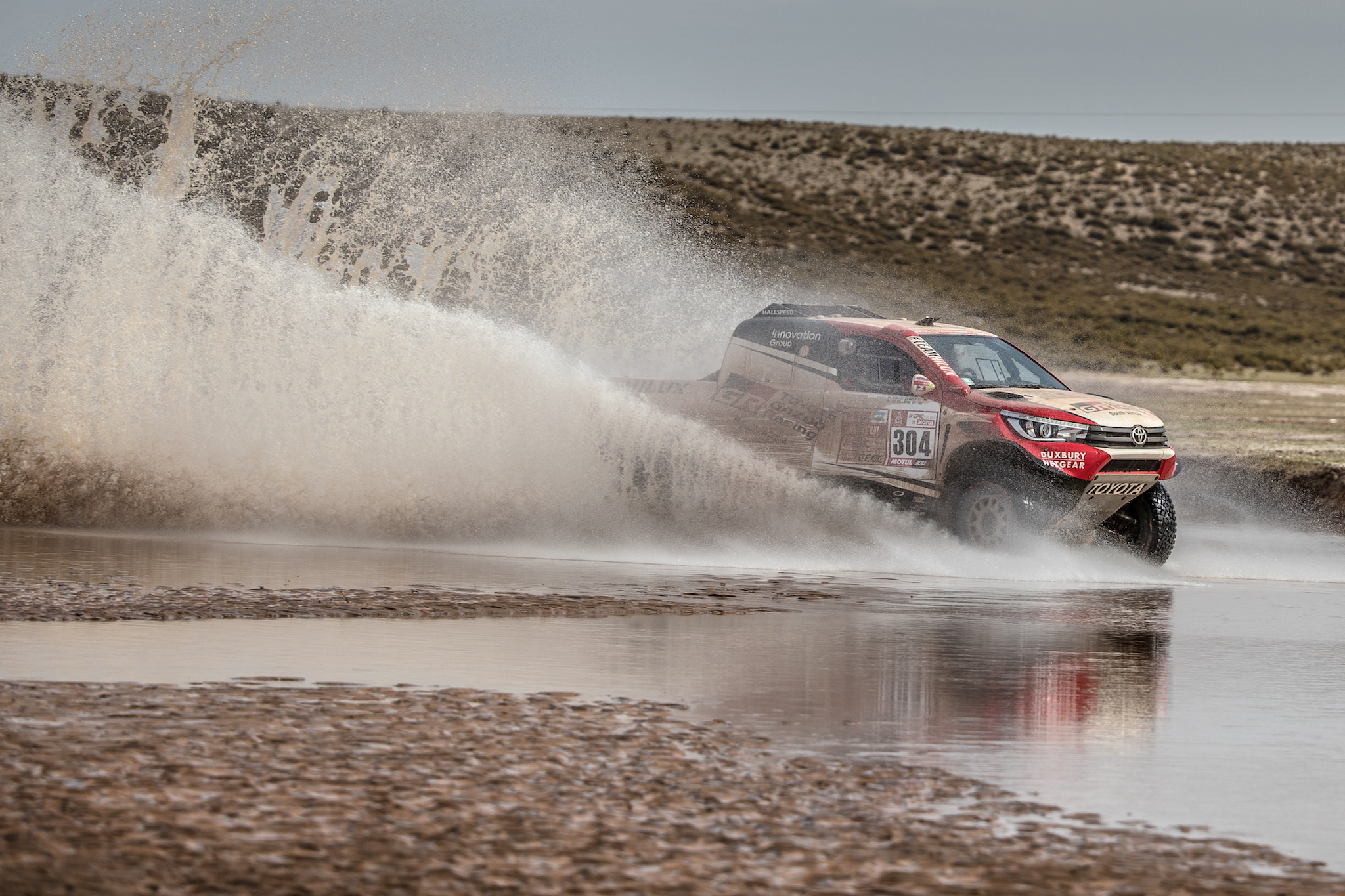 Legendary toughness of Toyota Hilux sees all three TOYOTA GAZOO Racing ...