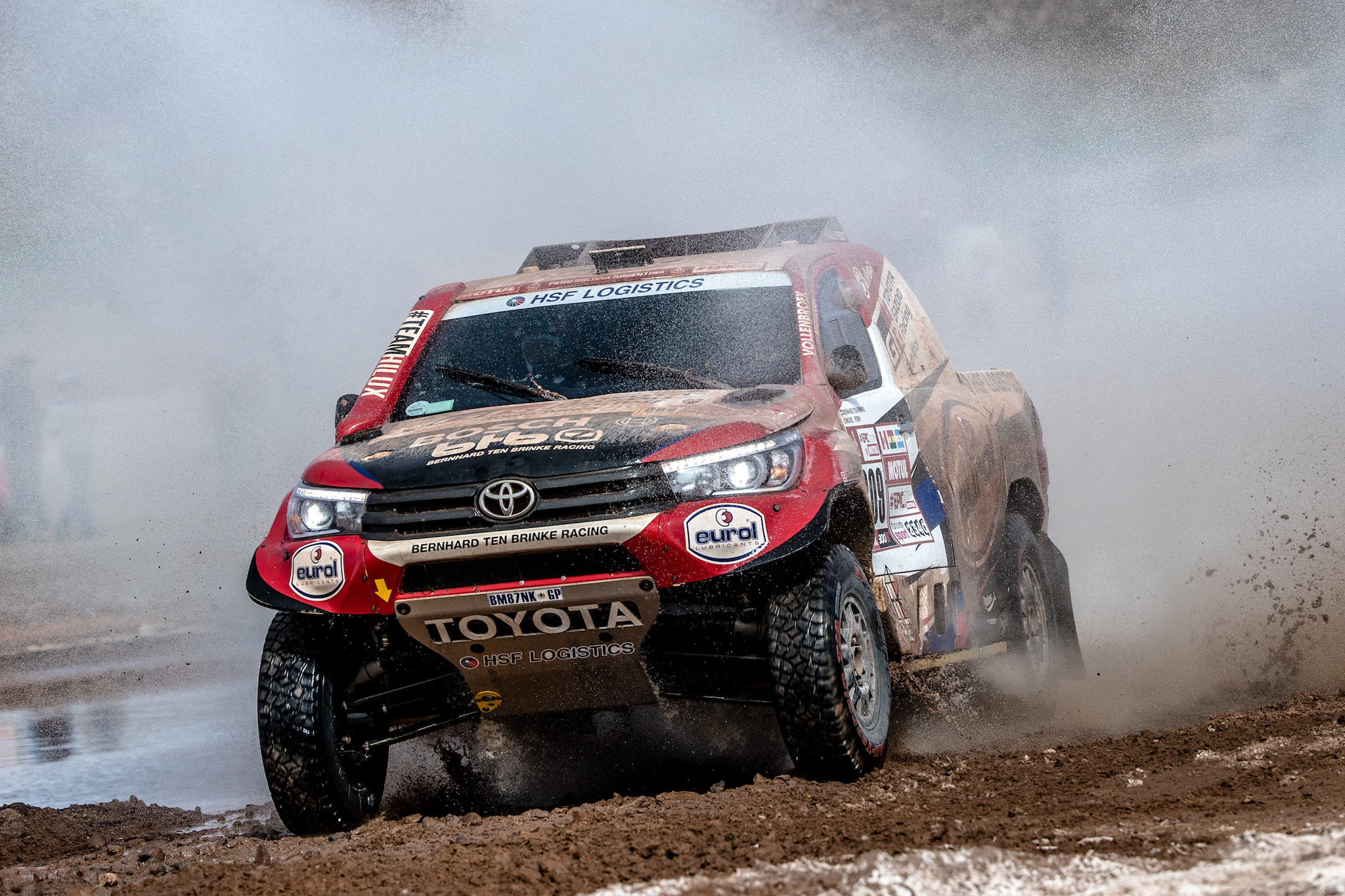 Legendary toughness of Toyota Hilux sees all three TOYOTA GAZOO Racing ...
