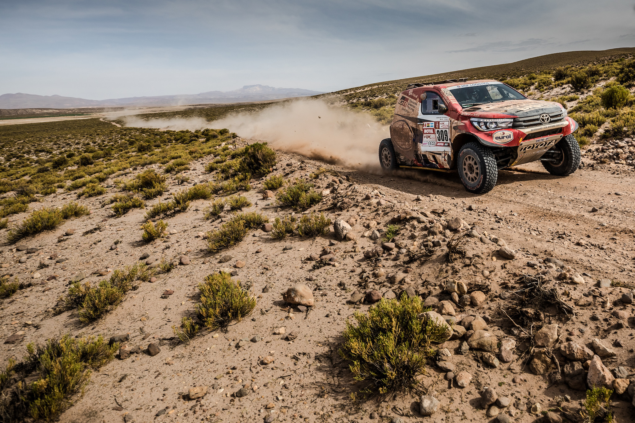 Legendary toughness of Toyota Hilux sees all three TOYOTA GAZOO Racing ...