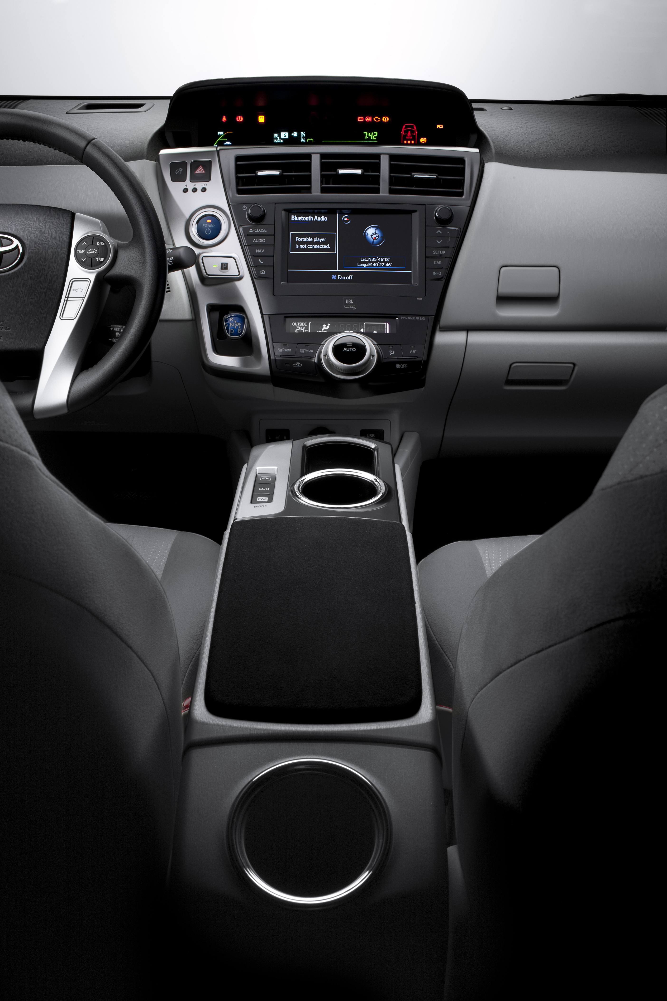 Prius+ 2012 DPL: High technology equipment