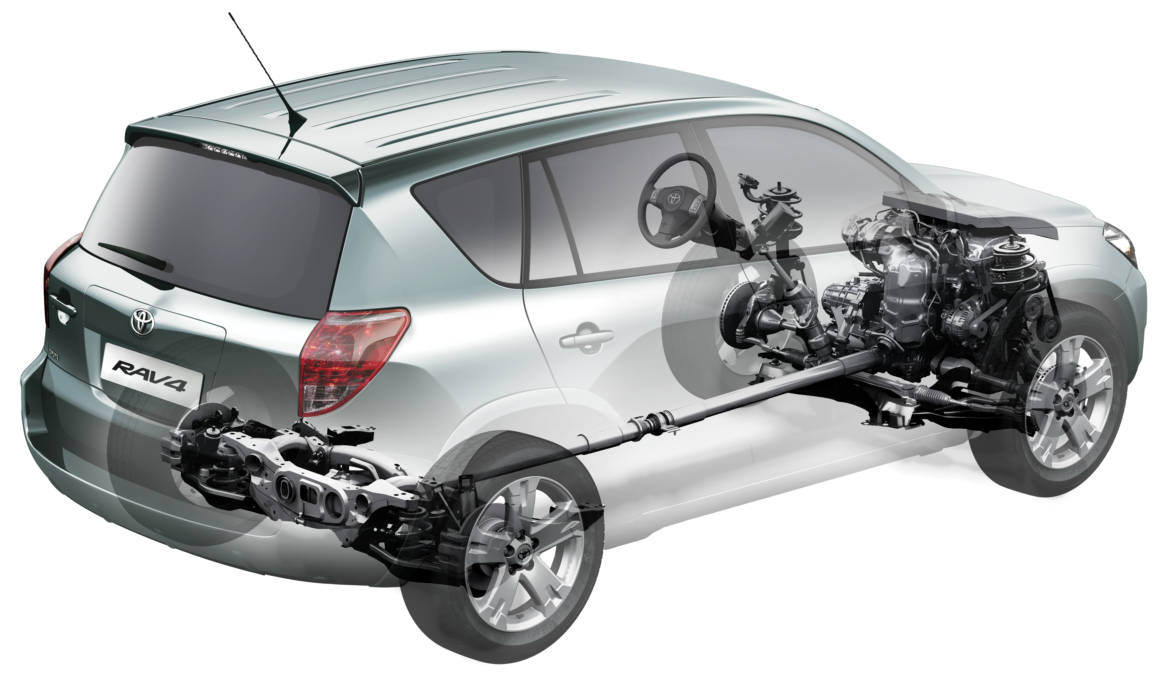 The third-generation Toyota RAV4