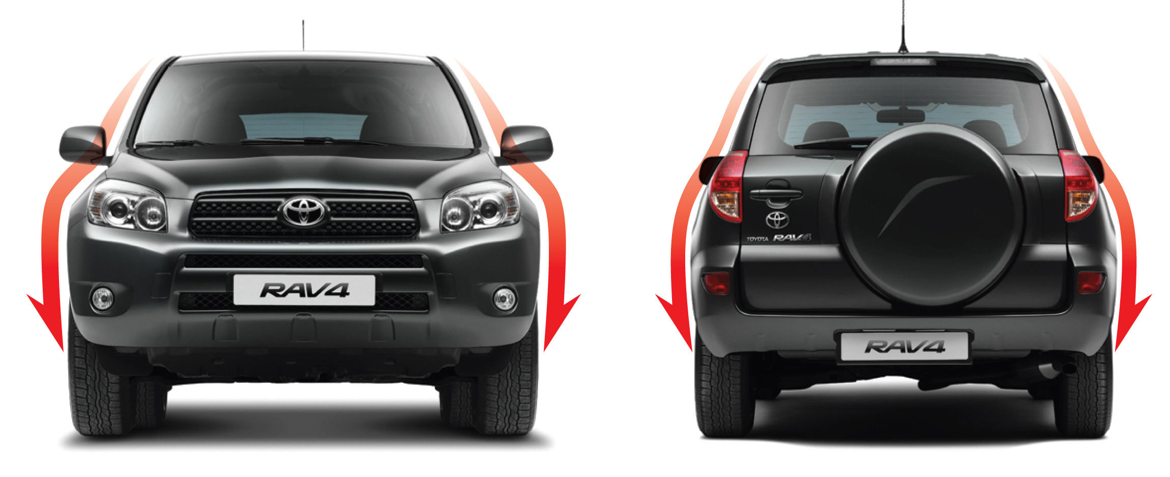 The third-generation Toyota RAV4