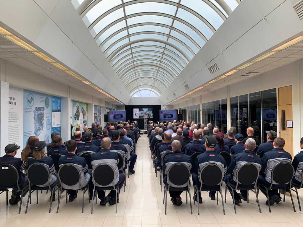 Toyota celebrates 30 years of manufacturing in Deeside, UK