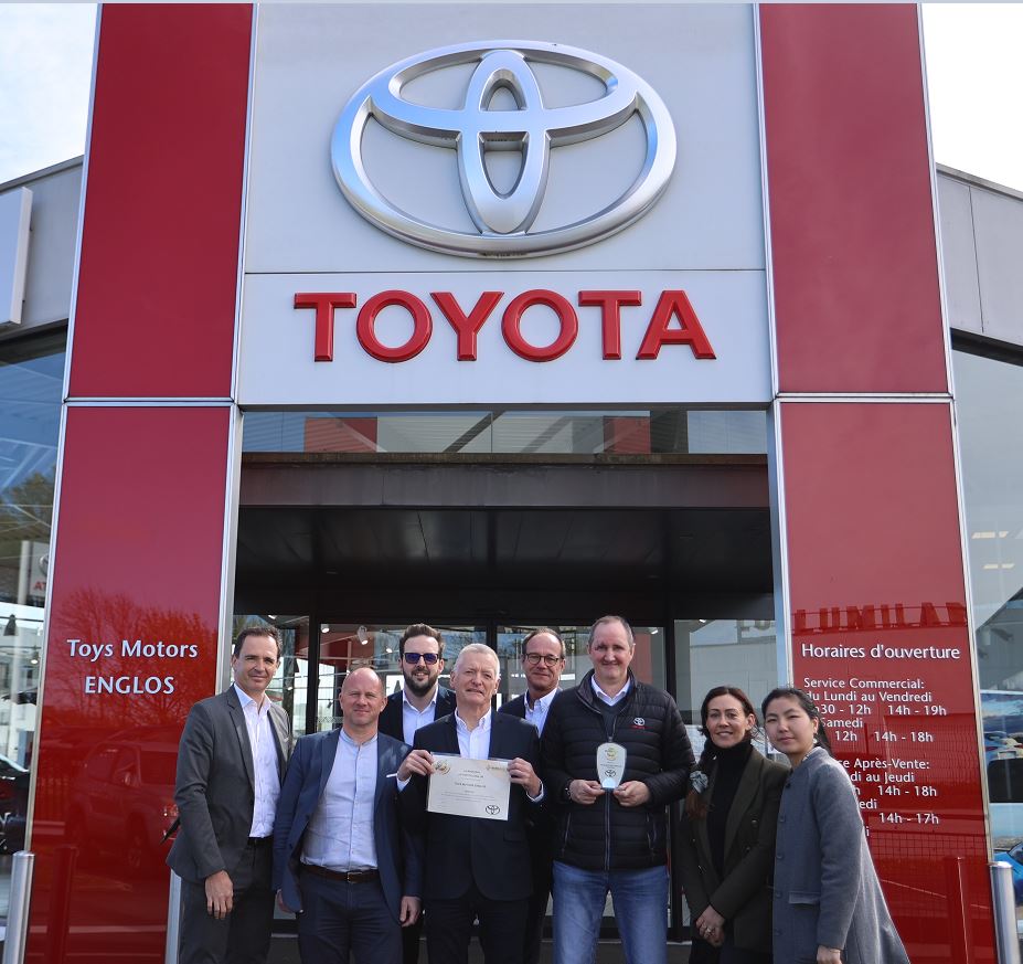 Toyota France salue les initiatives environnementales de son réseau de ...