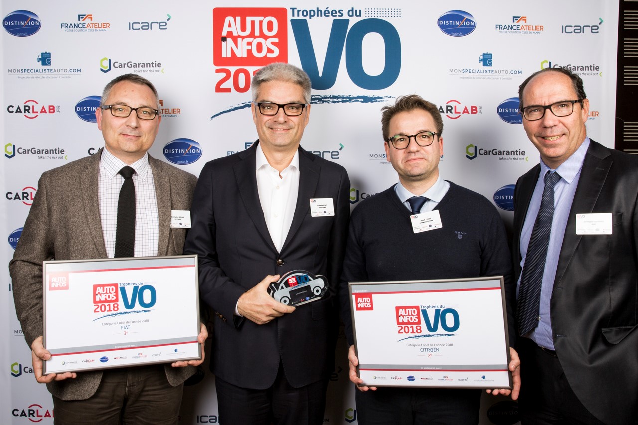 Toyota remporte le Trophée du label véhicule d’occasion de l’année