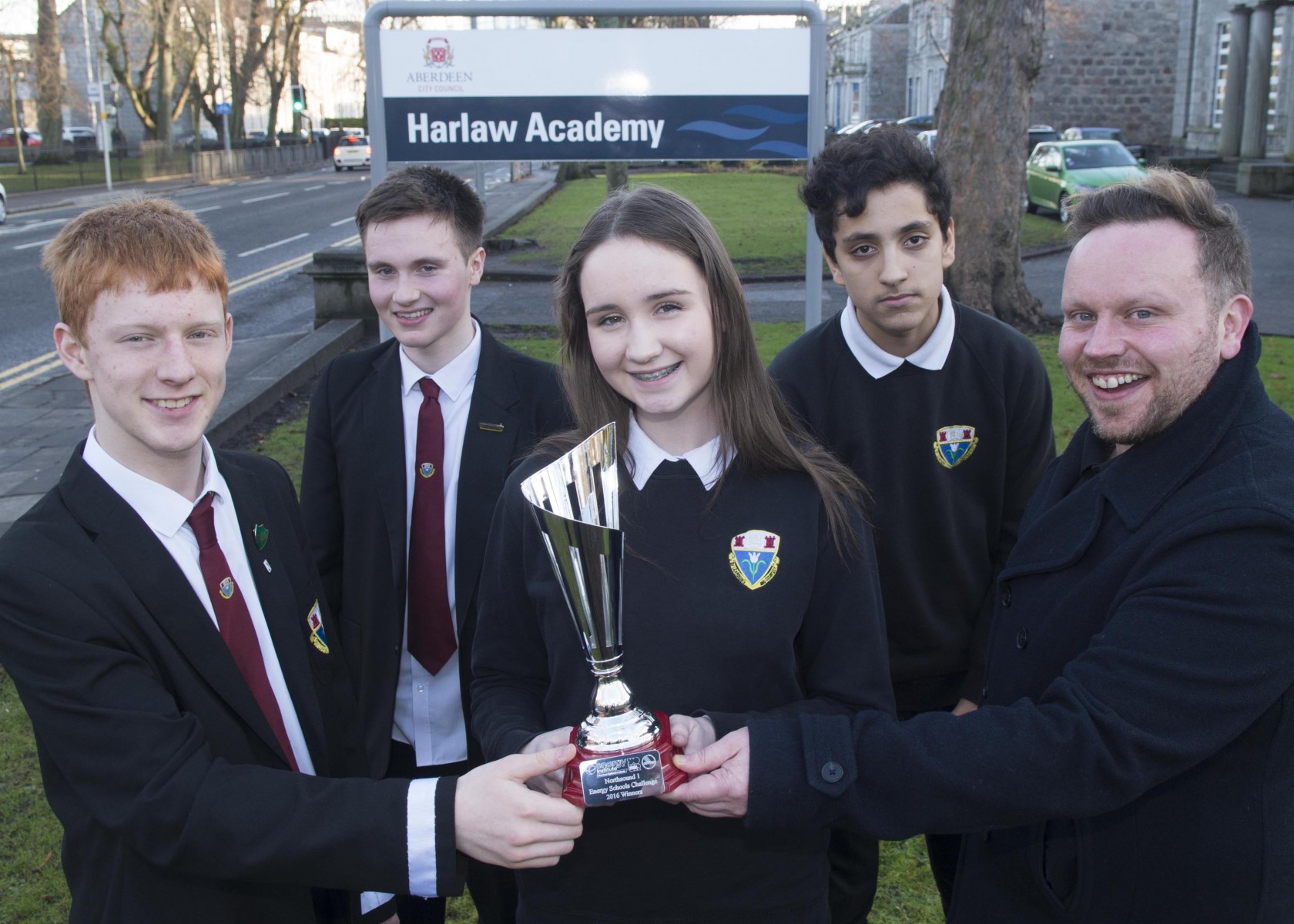Harlaw pupils scoop first prize for their energy sector knowledge
