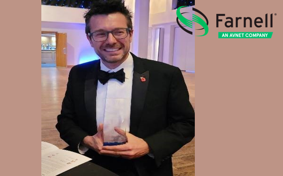 Farnell Finance VP wins prestigious industry award