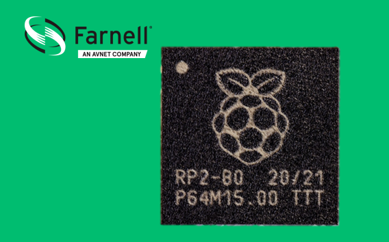 Raspberry Pi-designed RP2040 chip now available from Farnell