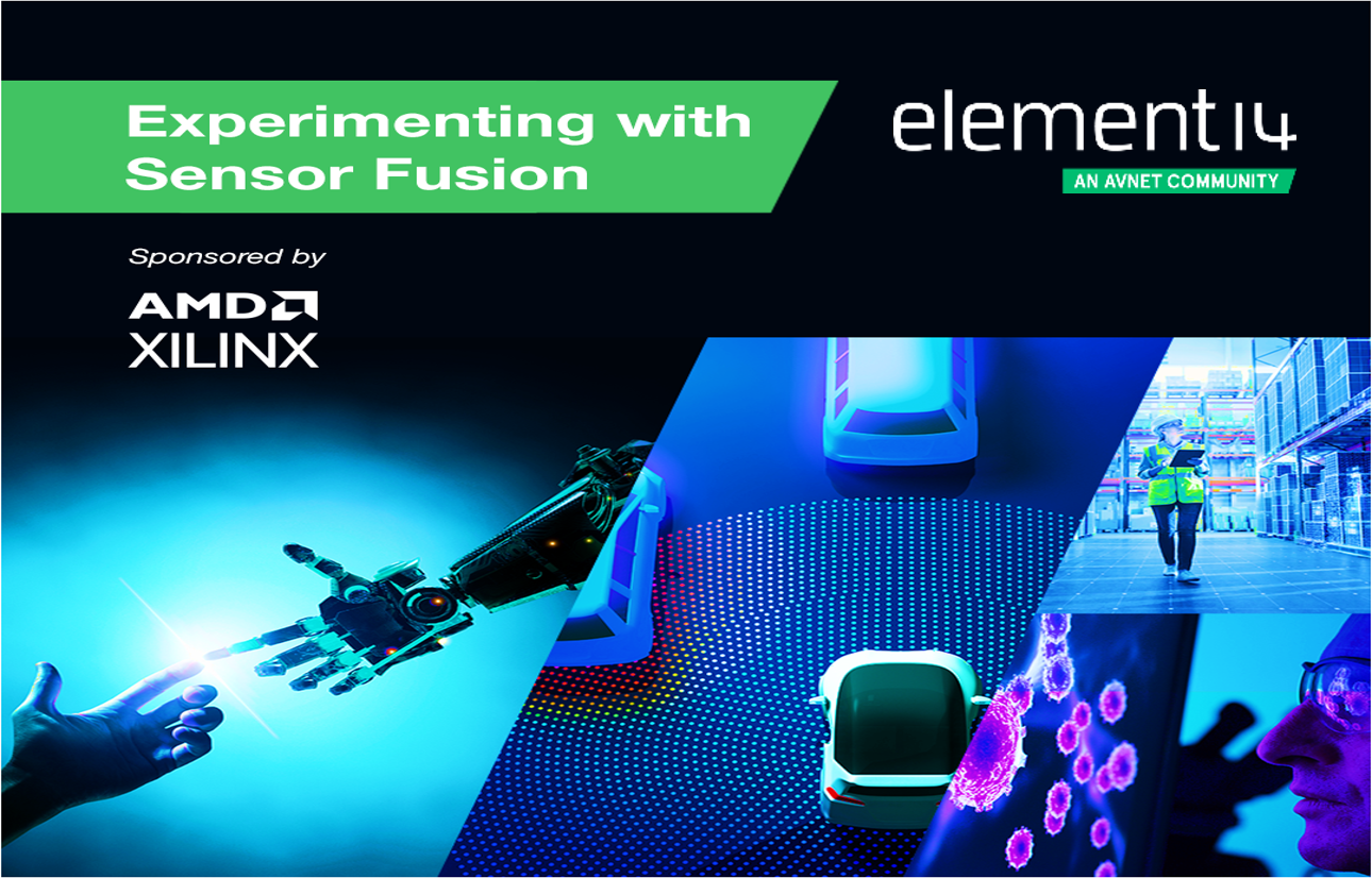 element14 launches Experimenting with Sensor Fusion competition