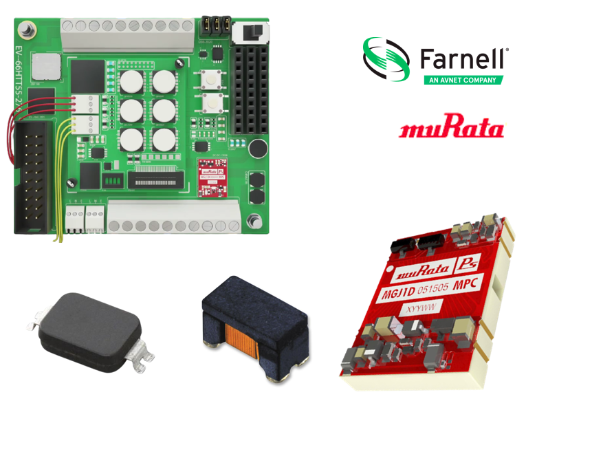Farnell now stocking fast charging solutions for EVs from Murata