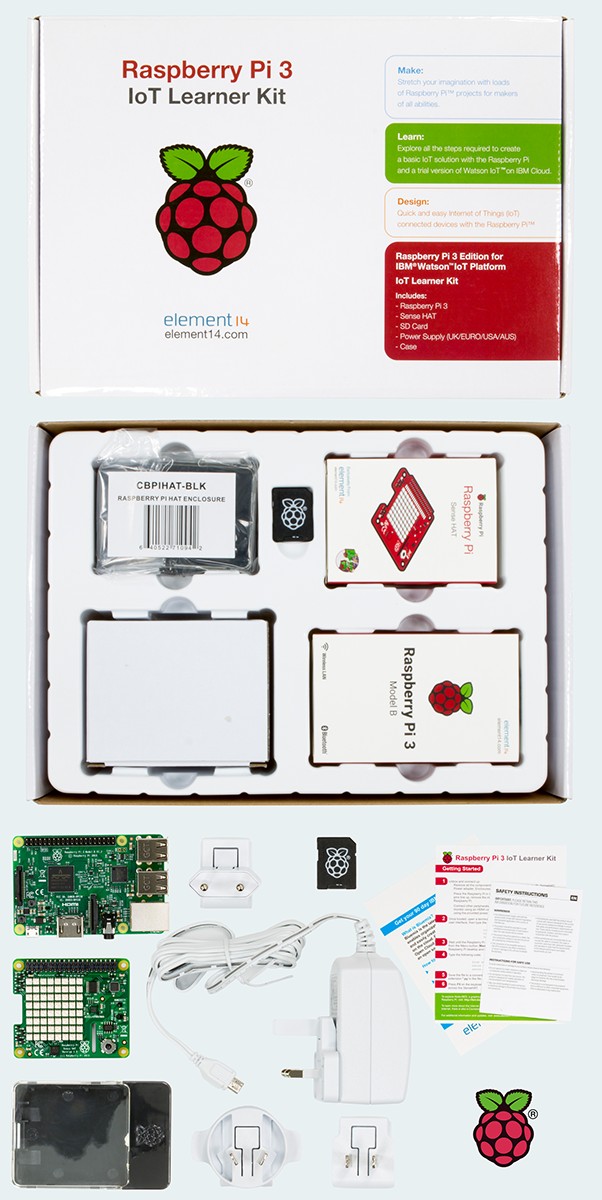 element14 launches Raspberry Pi charged IoT Learner Kit
