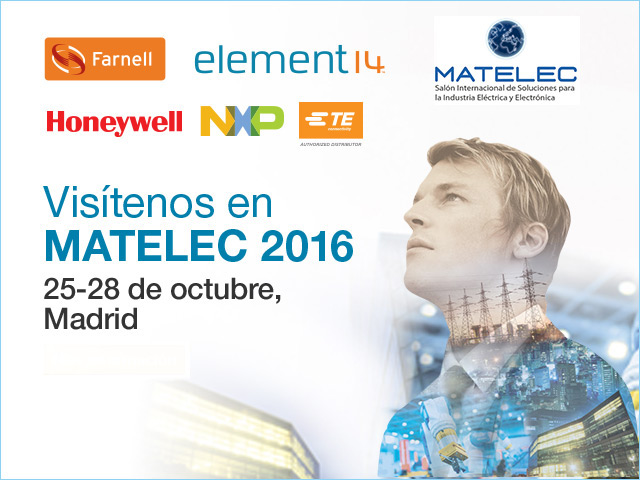 Farnell element14 present a world of electronics at Matelec 2016