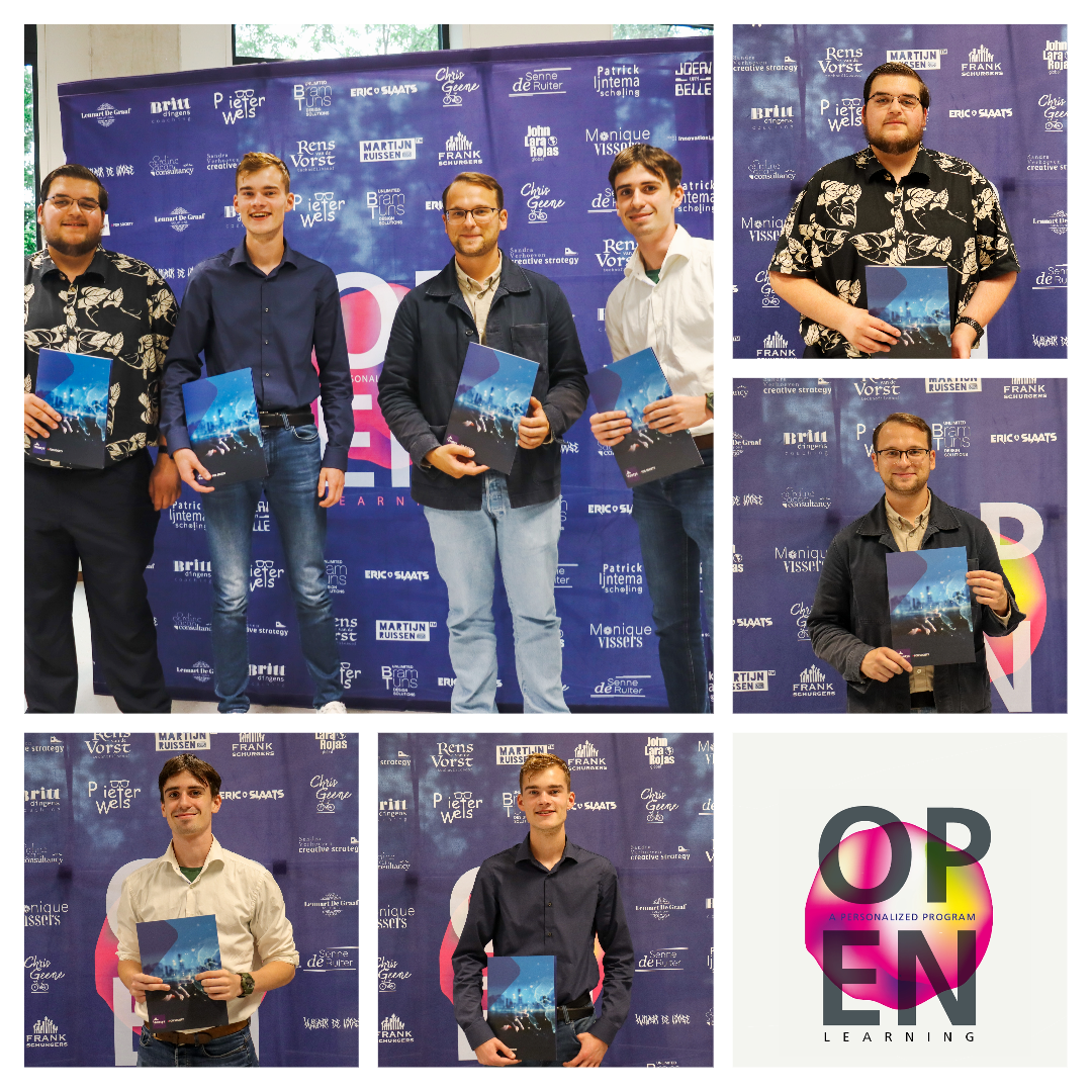 Eerste lichting Open Learning studenten ontvangt propedeuse