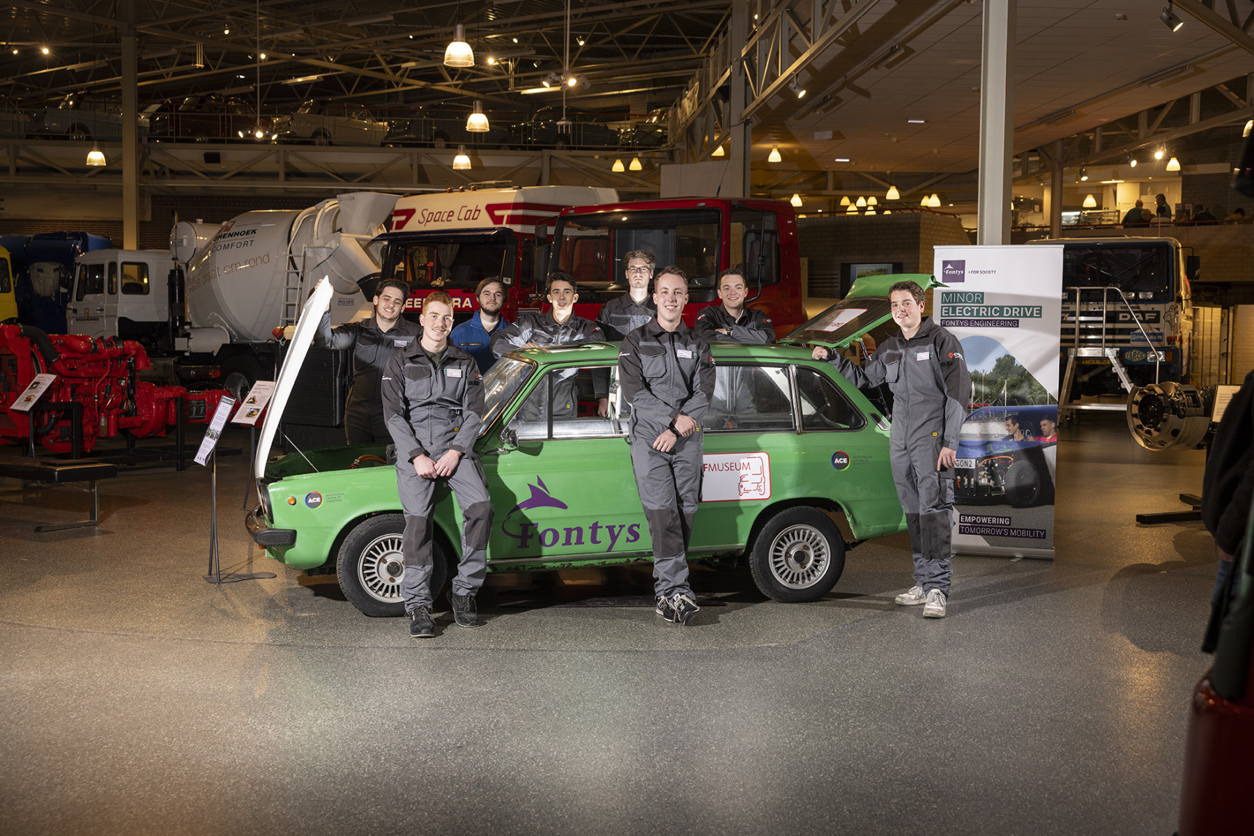 Unieke samenwerking tussen Fontys en DAF Museum
