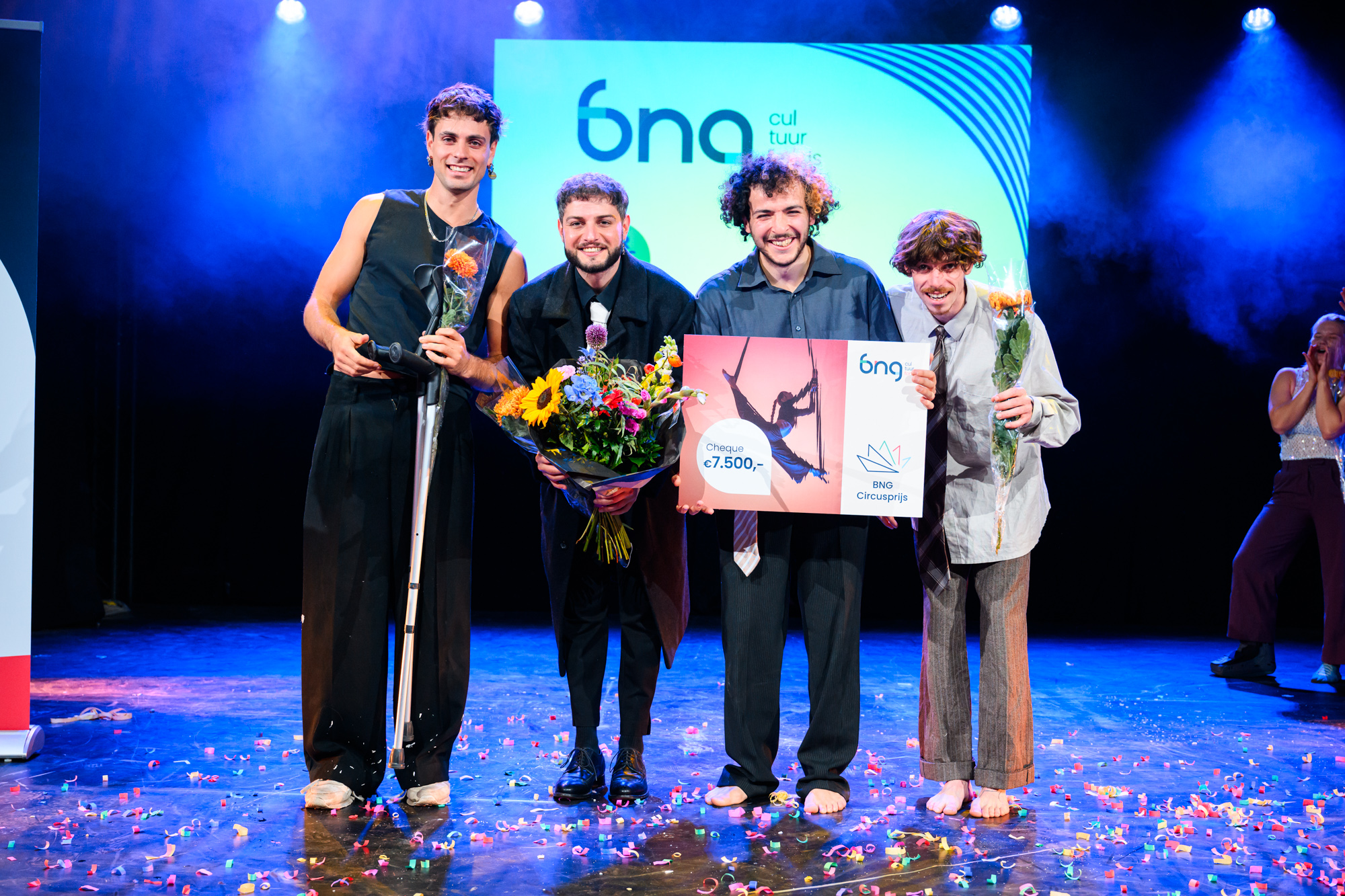 Tim van den Bos de Lucas wint BNG Bank Circusprijs 2025