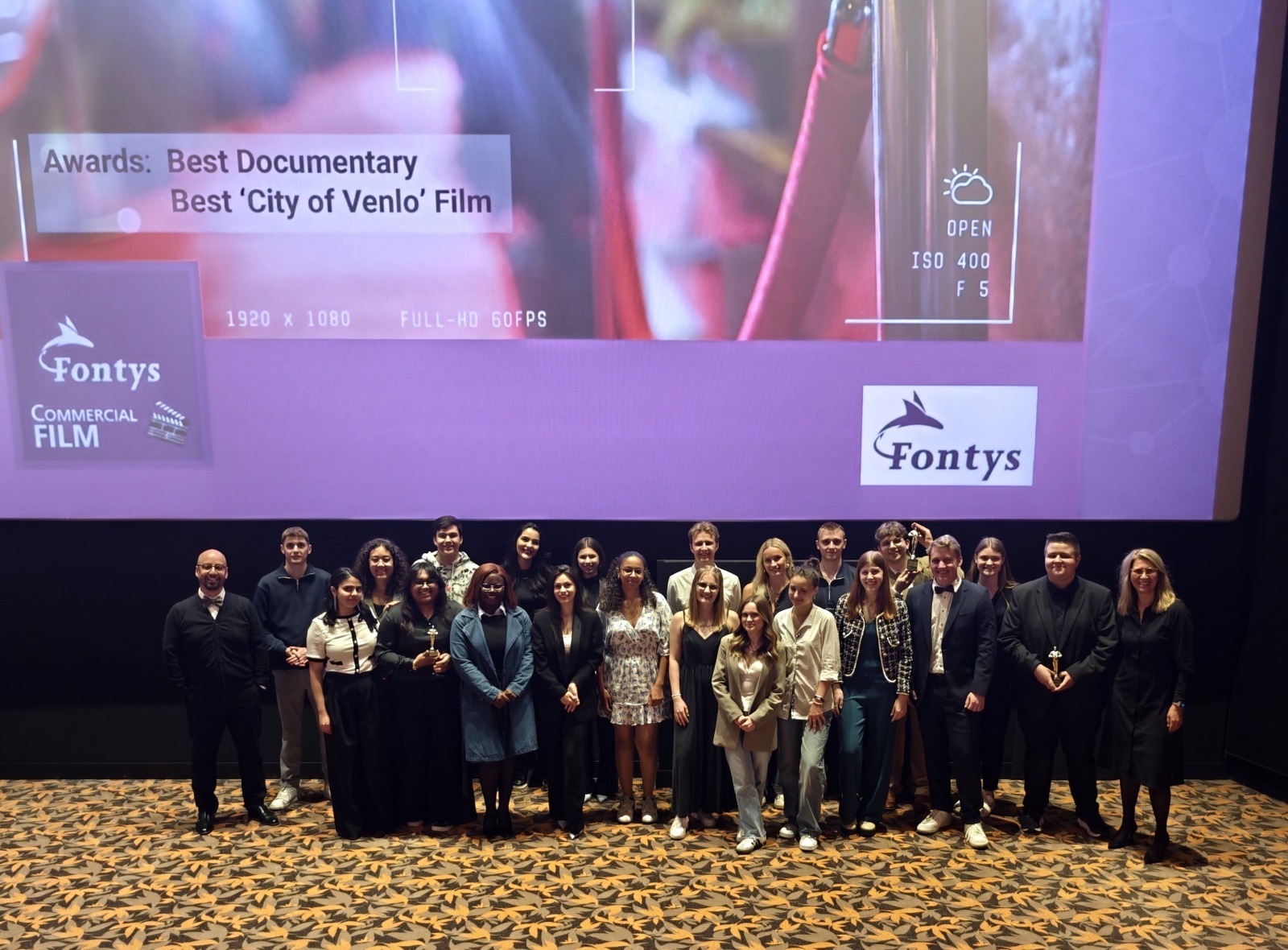 Studenten sluiten filmproject feestelijk af in CityCinema