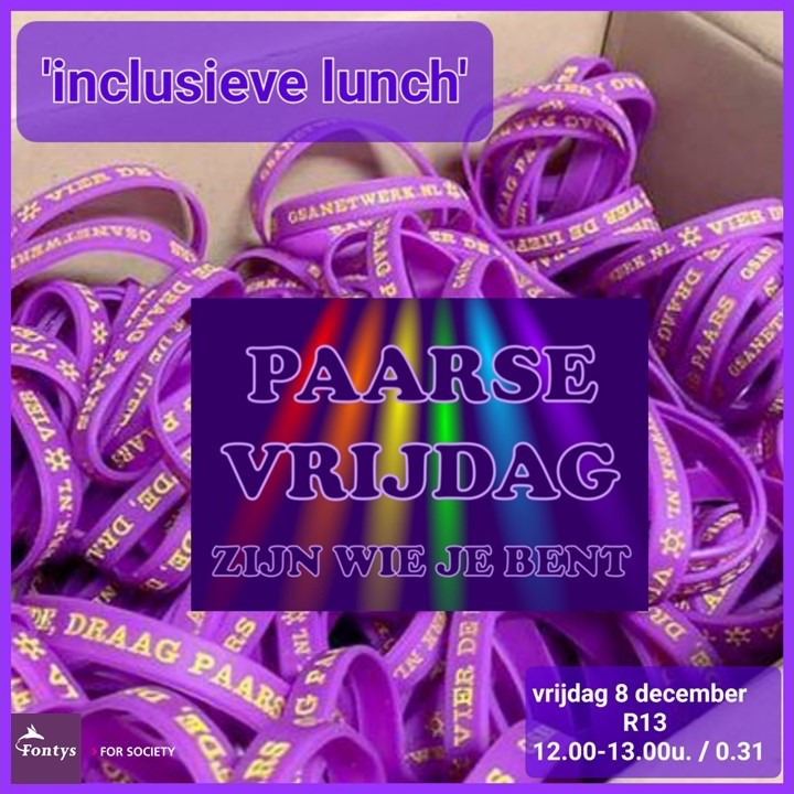 Paarse Vrijdag Lunch