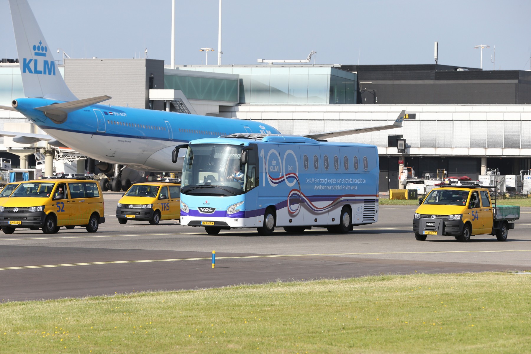 Take the KLM Bus from Enschede, Hengelo or Apeldoorn to Rio de Janeiro