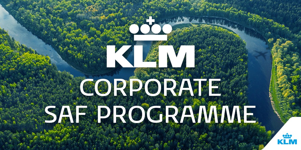 KLM remains committed to sustainable aviation fuel with KLM Corporate SAF Programme