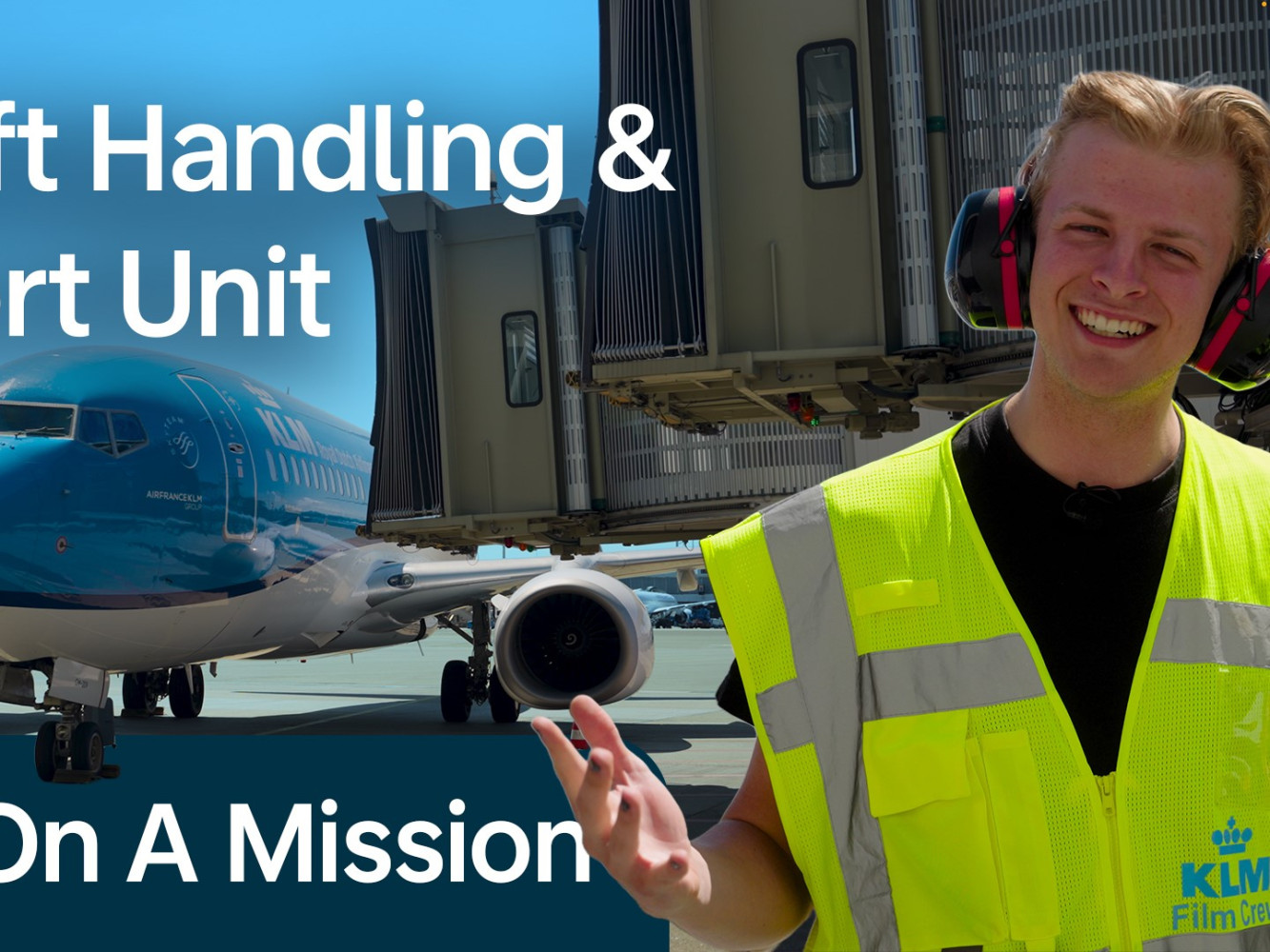 Intern on a mission: KLM's Aircraft Handling Support Unit