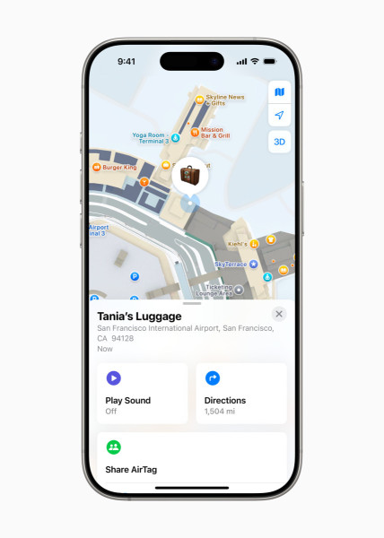 KLM Royal Dutch Airlines enables Apple’s Find My Share Item Location ...
