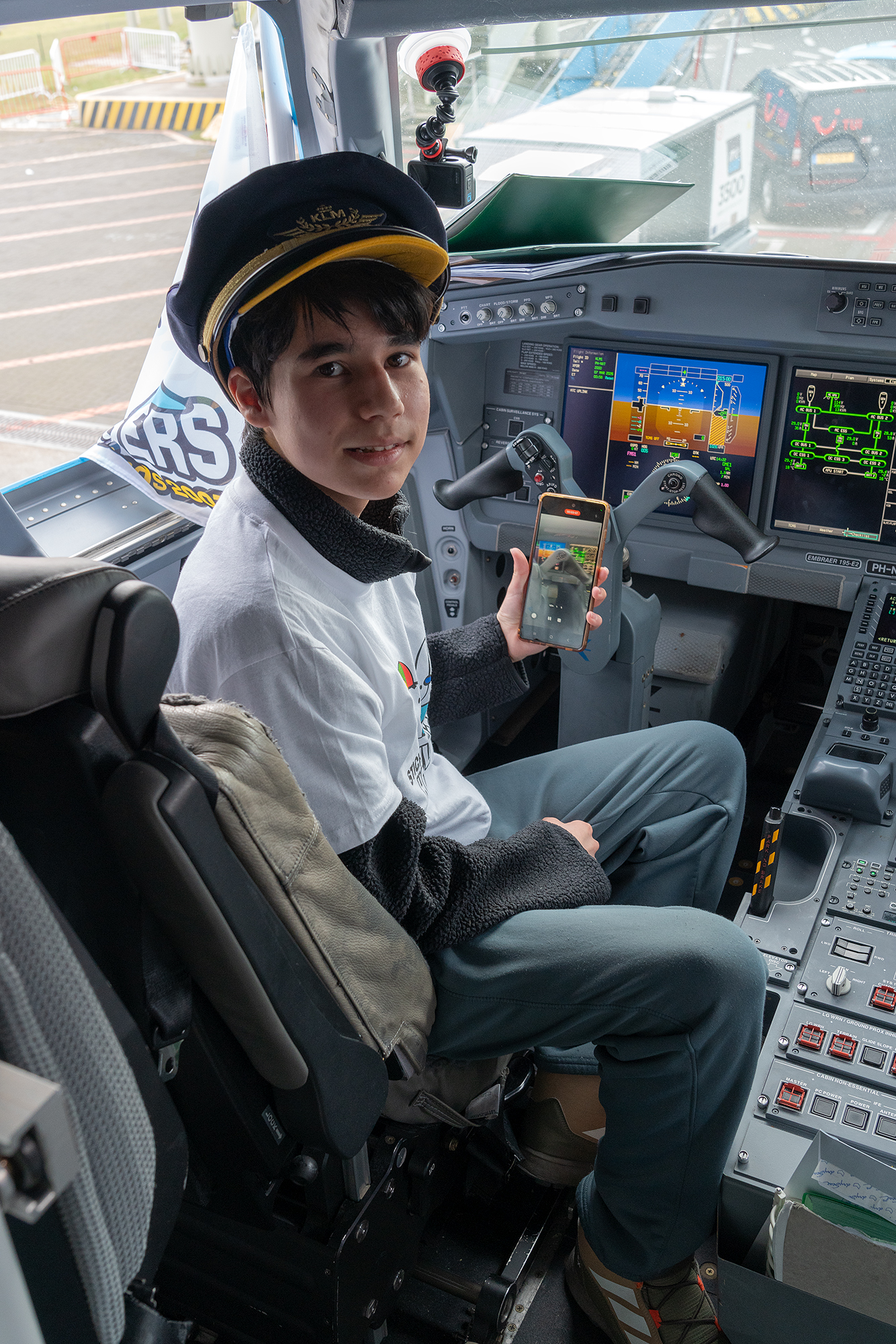 KLM gives sick children an unforgettable day
