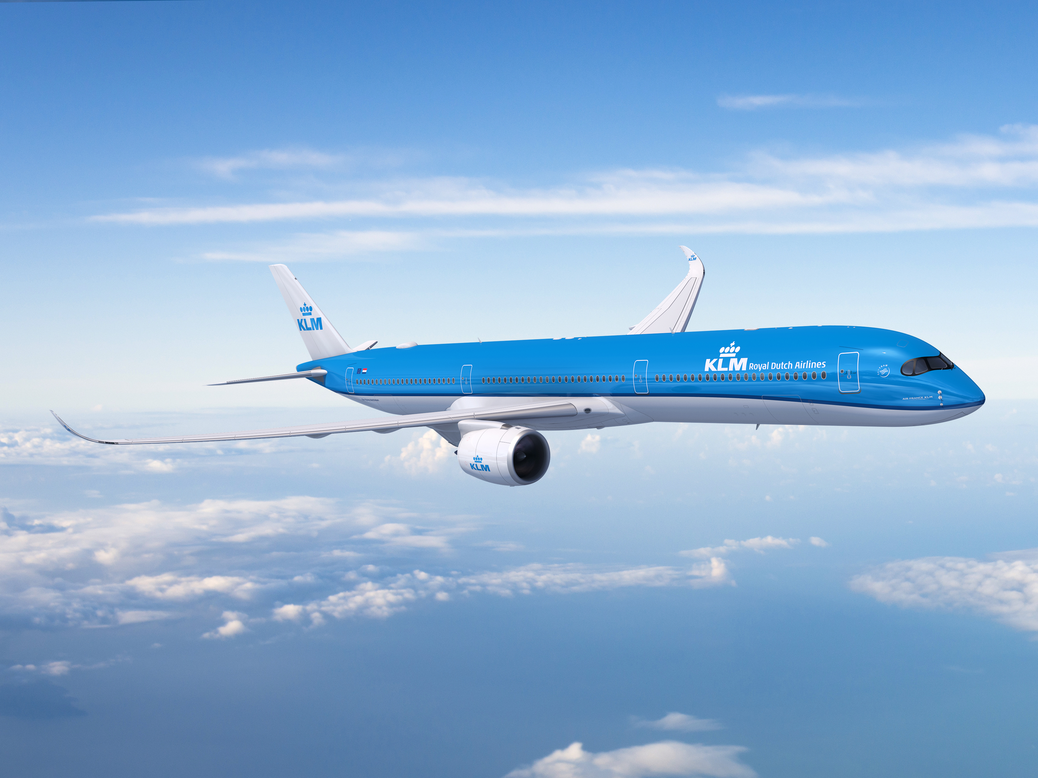 KLM investeert met nieuwe Airbus A350 in schoner, stiller en zuiniger ...