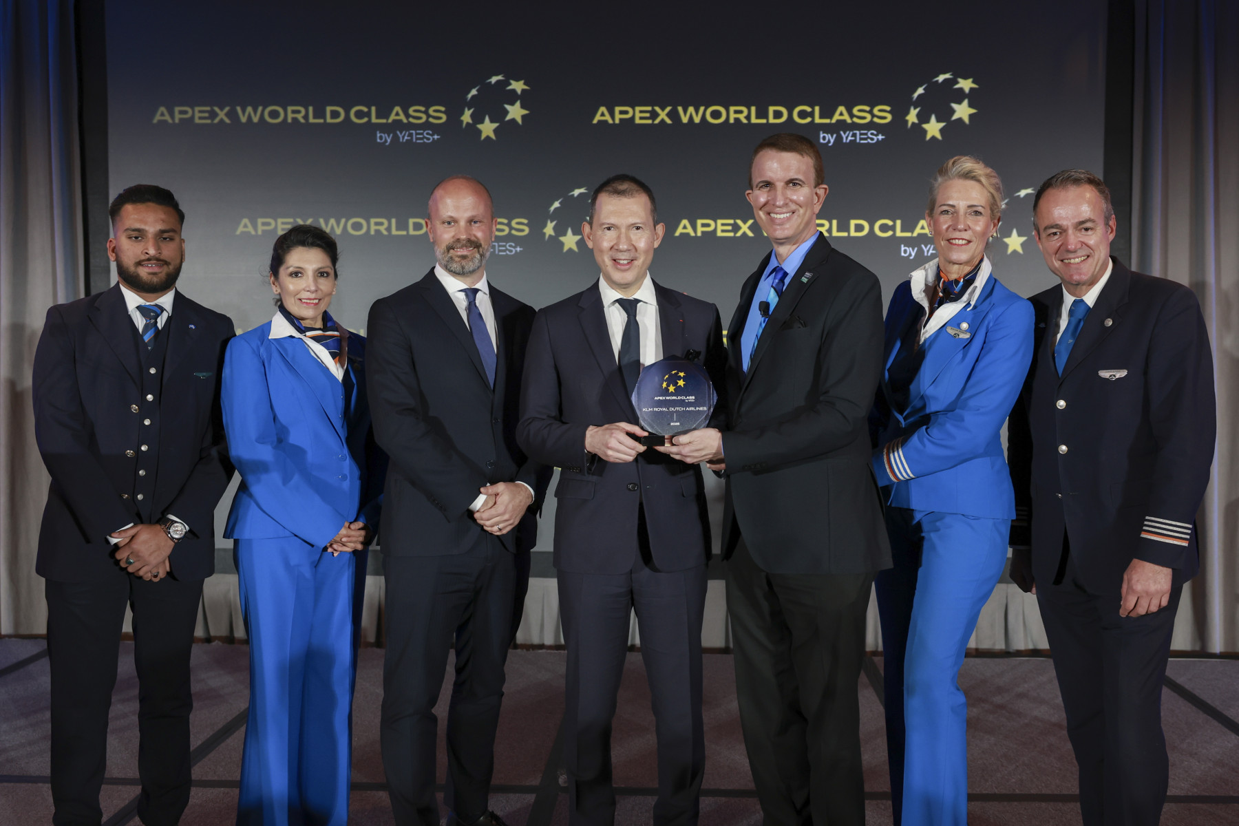 KLM wint APEX World Class Award 2025